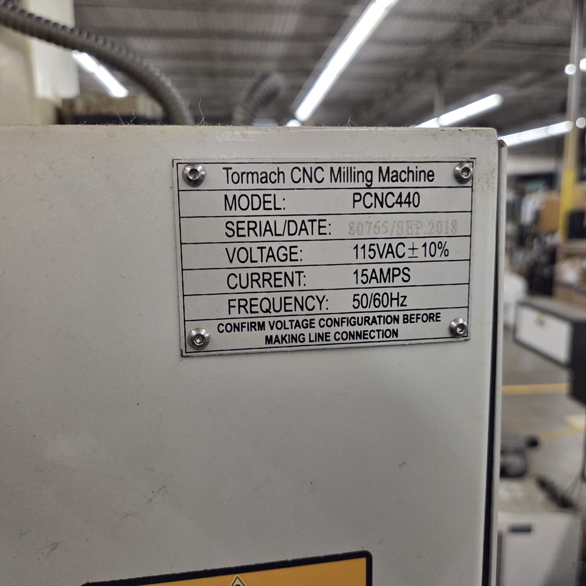 Tormach Model PCNC 440 CNC Vertical Engraving Machine, s/n 80765, New ...