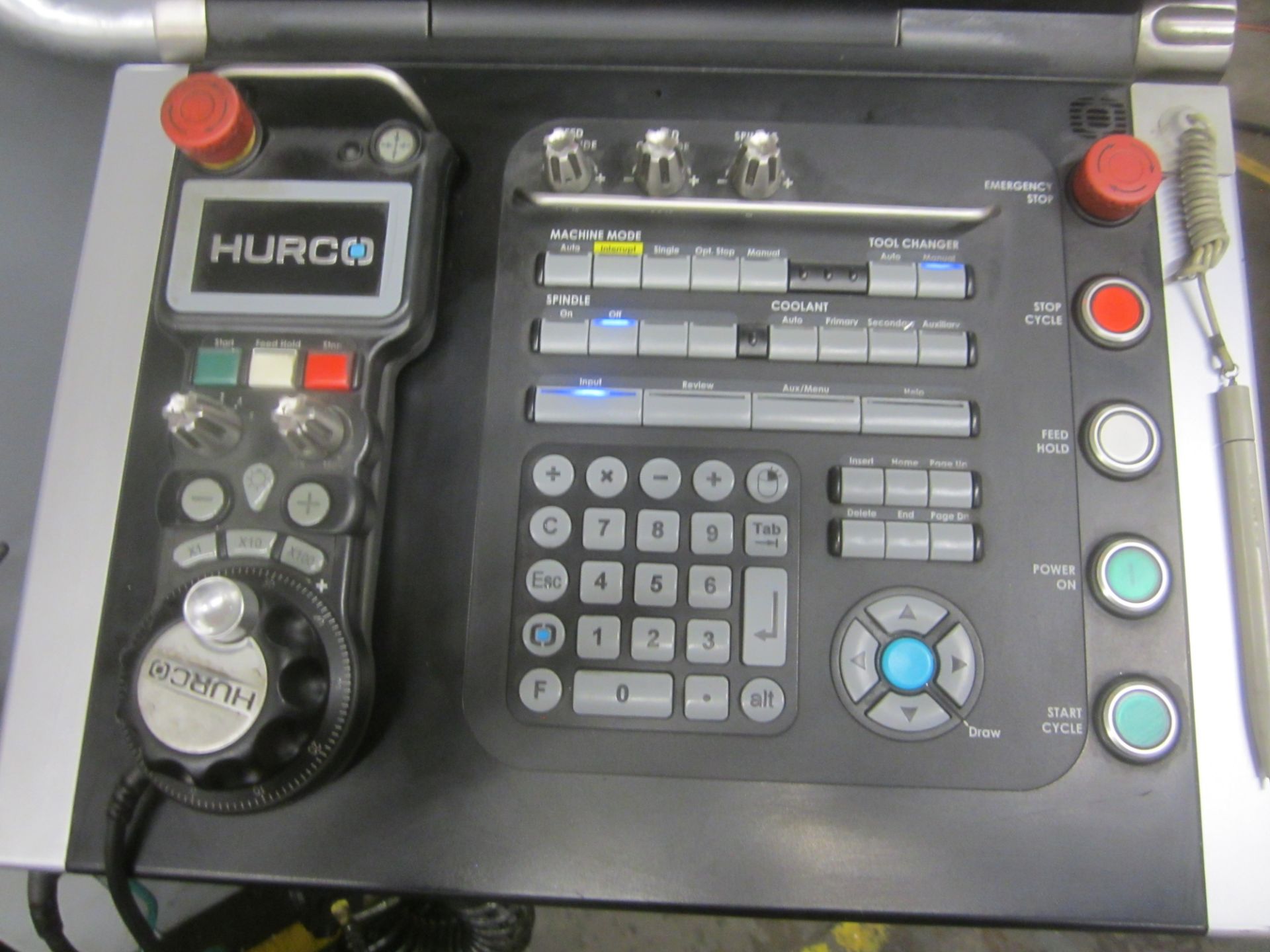 Hurco Model VM10i CNC Vertical Machining Center, s/n S1016027C8FKBAH ...