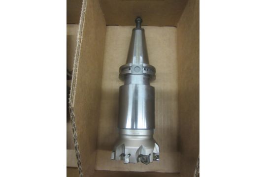 { Choice of lots: 127 } Cat 40 3" Face Mill with Smart Machine ...