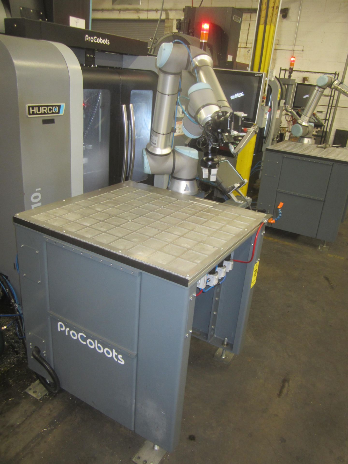 Hurco Procobots/Profeeder Table Robotic Parts Loading Cell, s/n ...