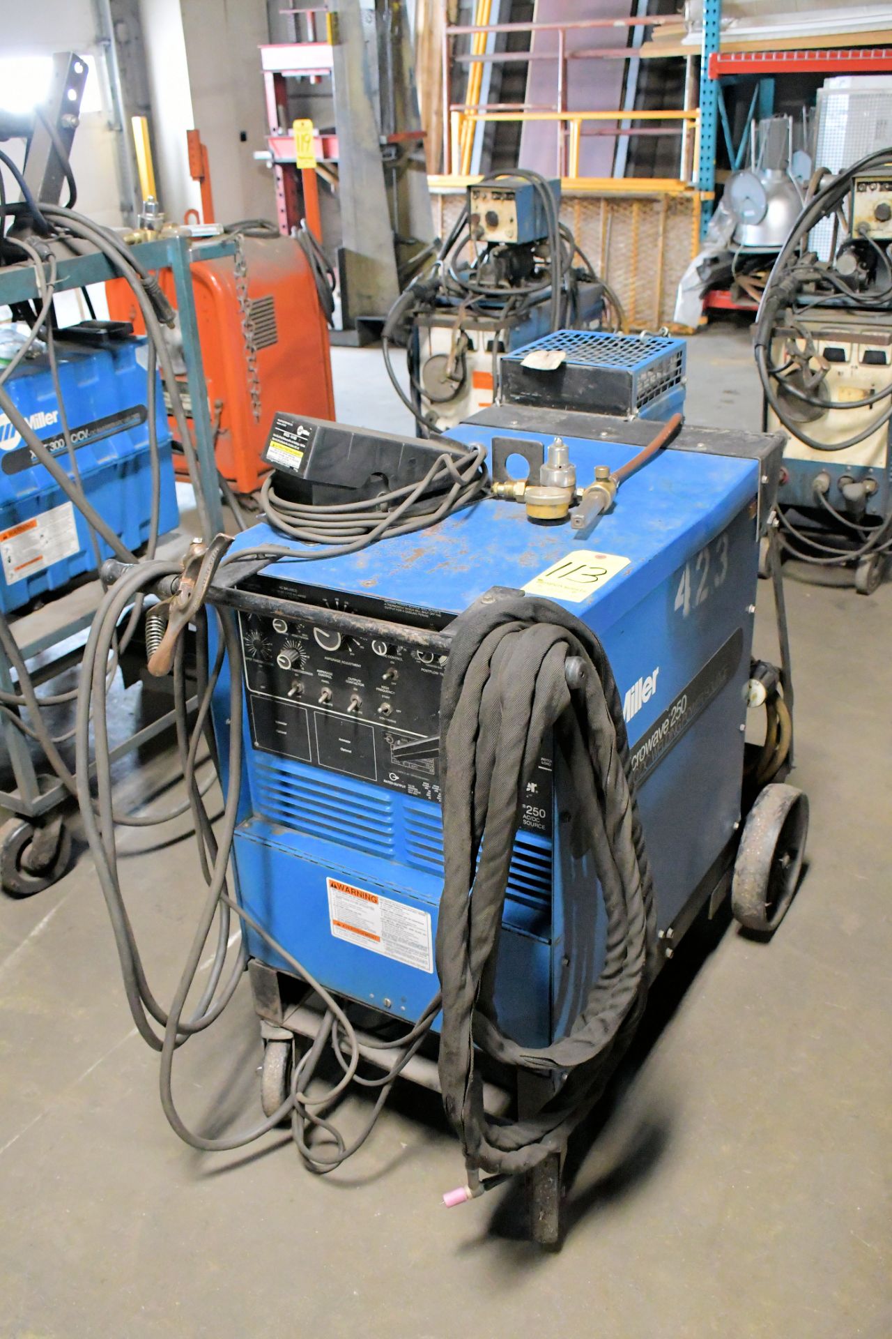 Miller Model Syncrowave 250, 250 Amp CC-AC/DC Portable Tig Welder with ...