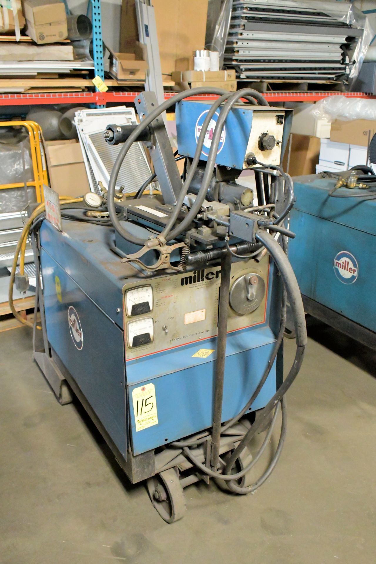 Miller Model CP-250 TS 250 Amp Portable Mig Welder with Miller Model ...