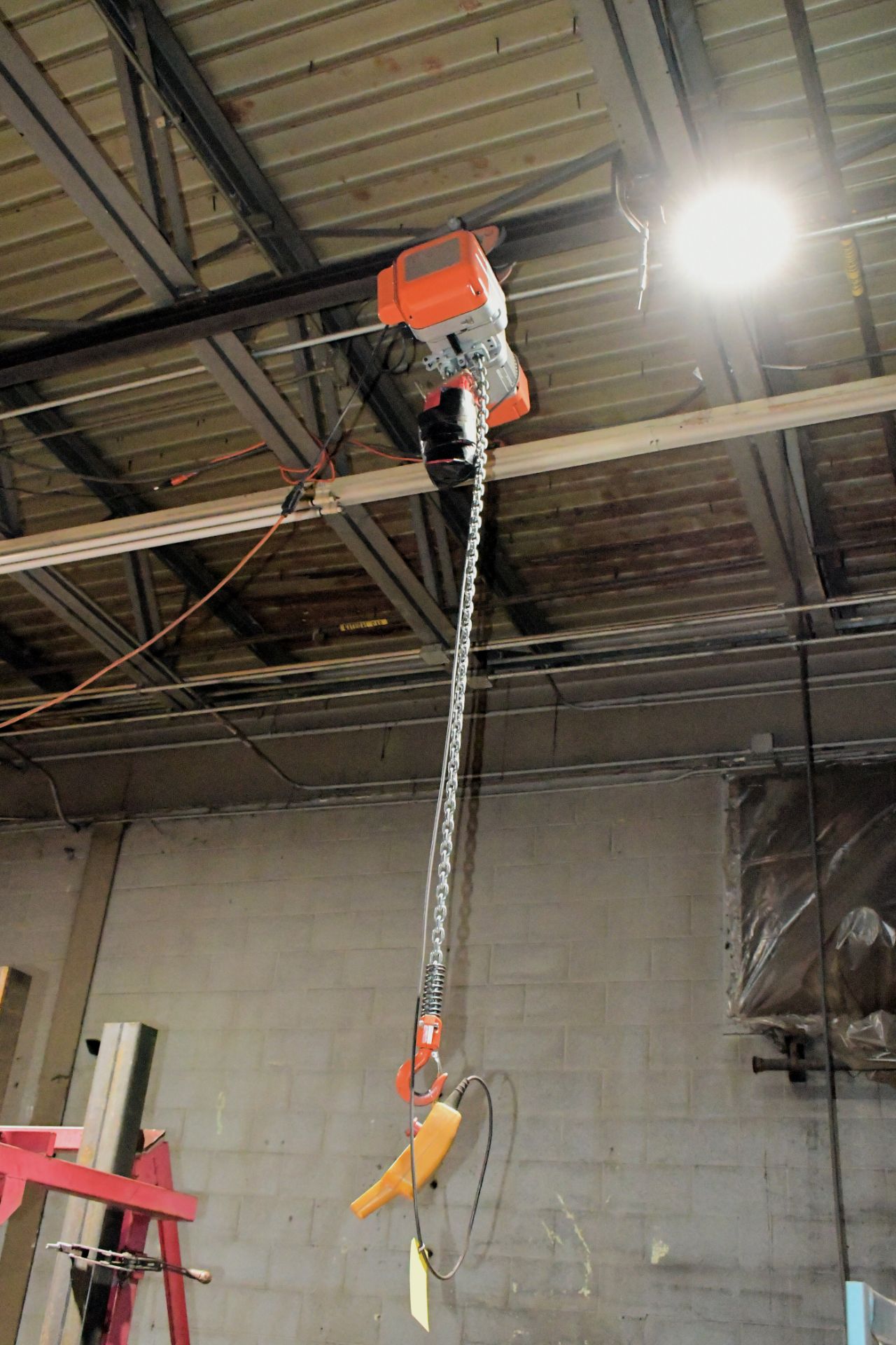 1/2 Ton Capacity Electric Chain Fall Hoist with Trolley
