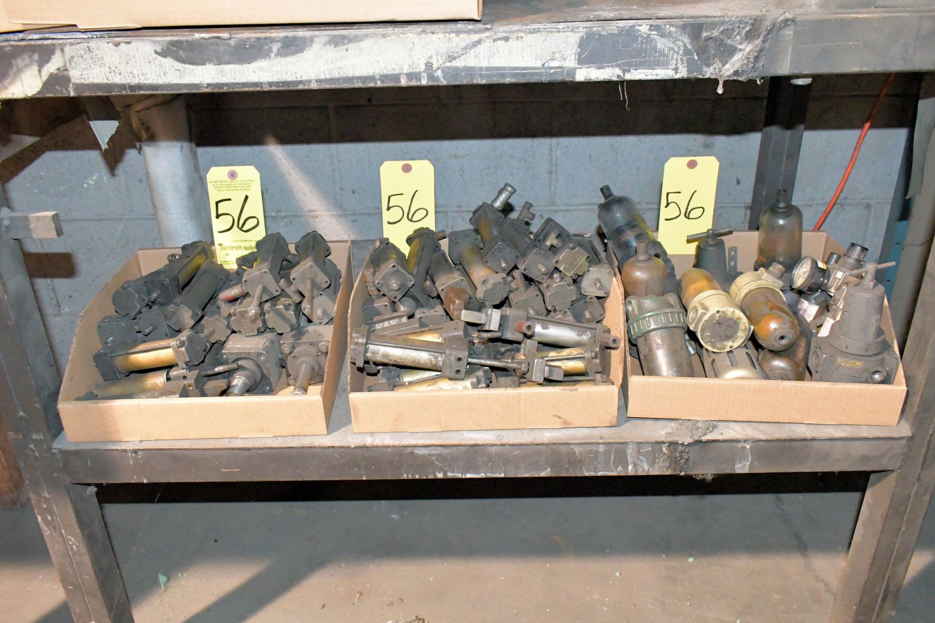Lot - Valves and Regulators in (3) Boxes
