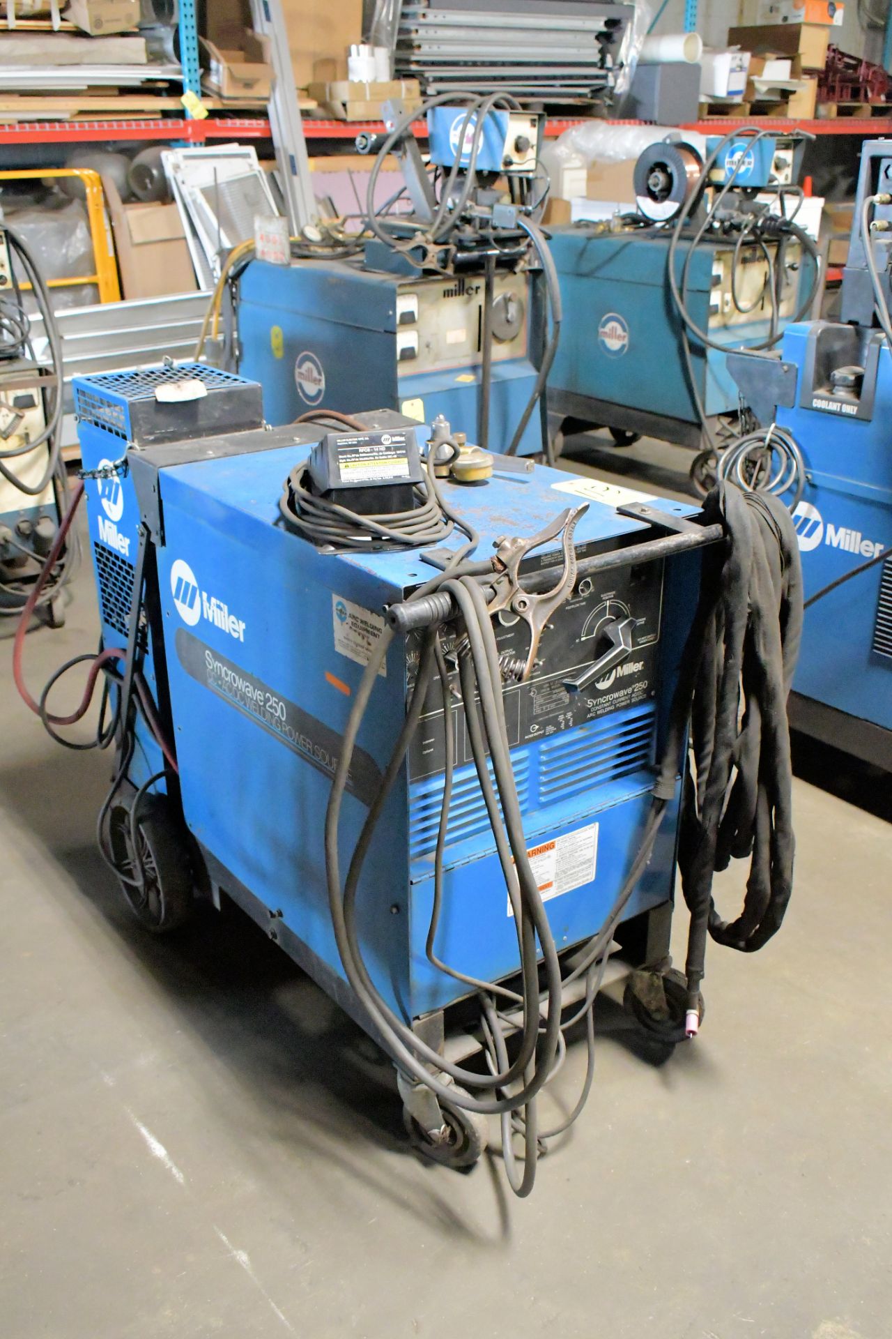 Miller Model Syncrowave 250, 250 Amp CC-AC/DC Portable Tig Welder with ...