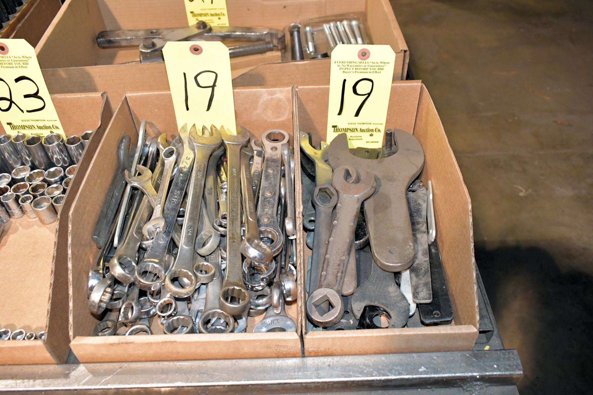 Lot - Wrenches in (2) Boxes