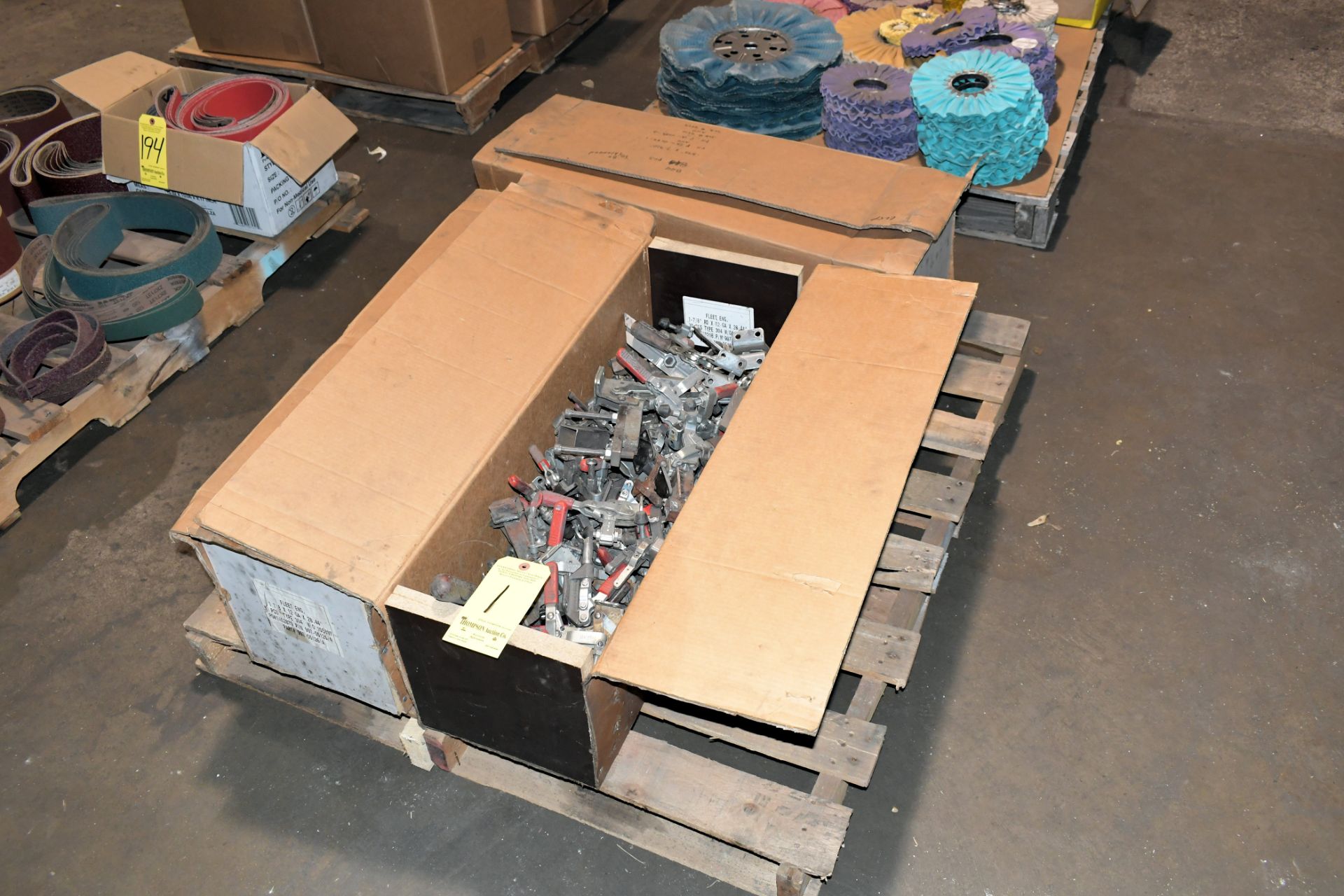 Lot - Fixture Clamps in (3) Case Boxes on (1) Pallet