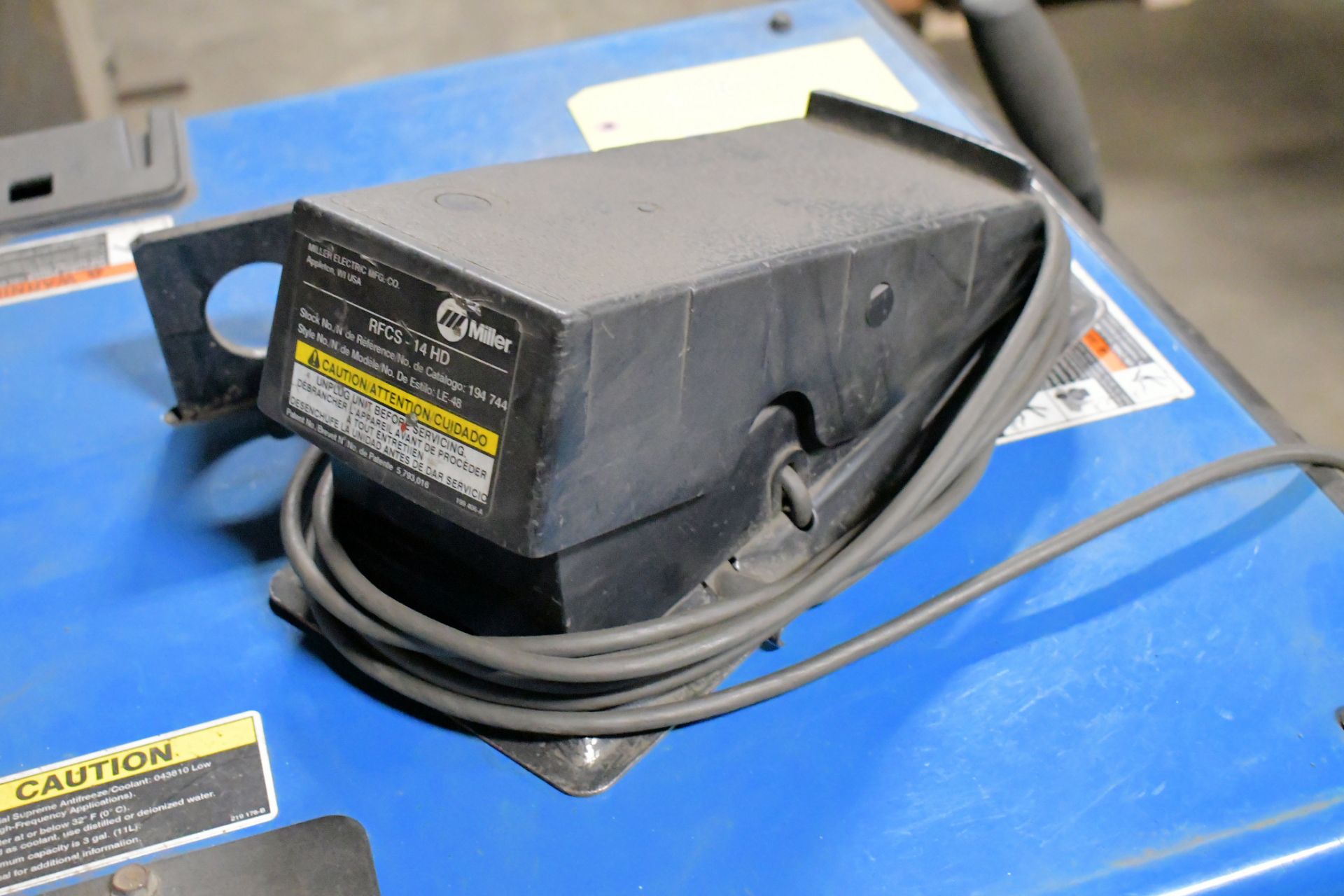 Miller Model Syncrowave 250 DX 250 Amp Portable Tig Welder, s/n LE480794