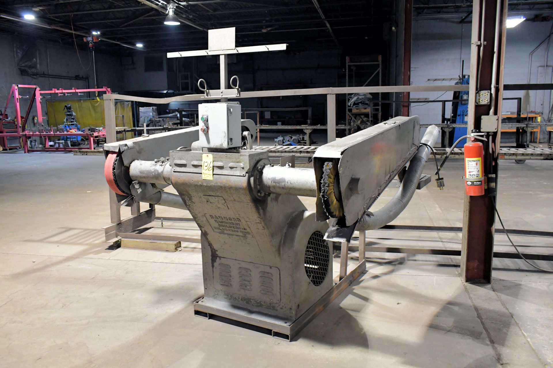 Hammond Buffing/Polishing Lathe with Back Stand, s/n 10659