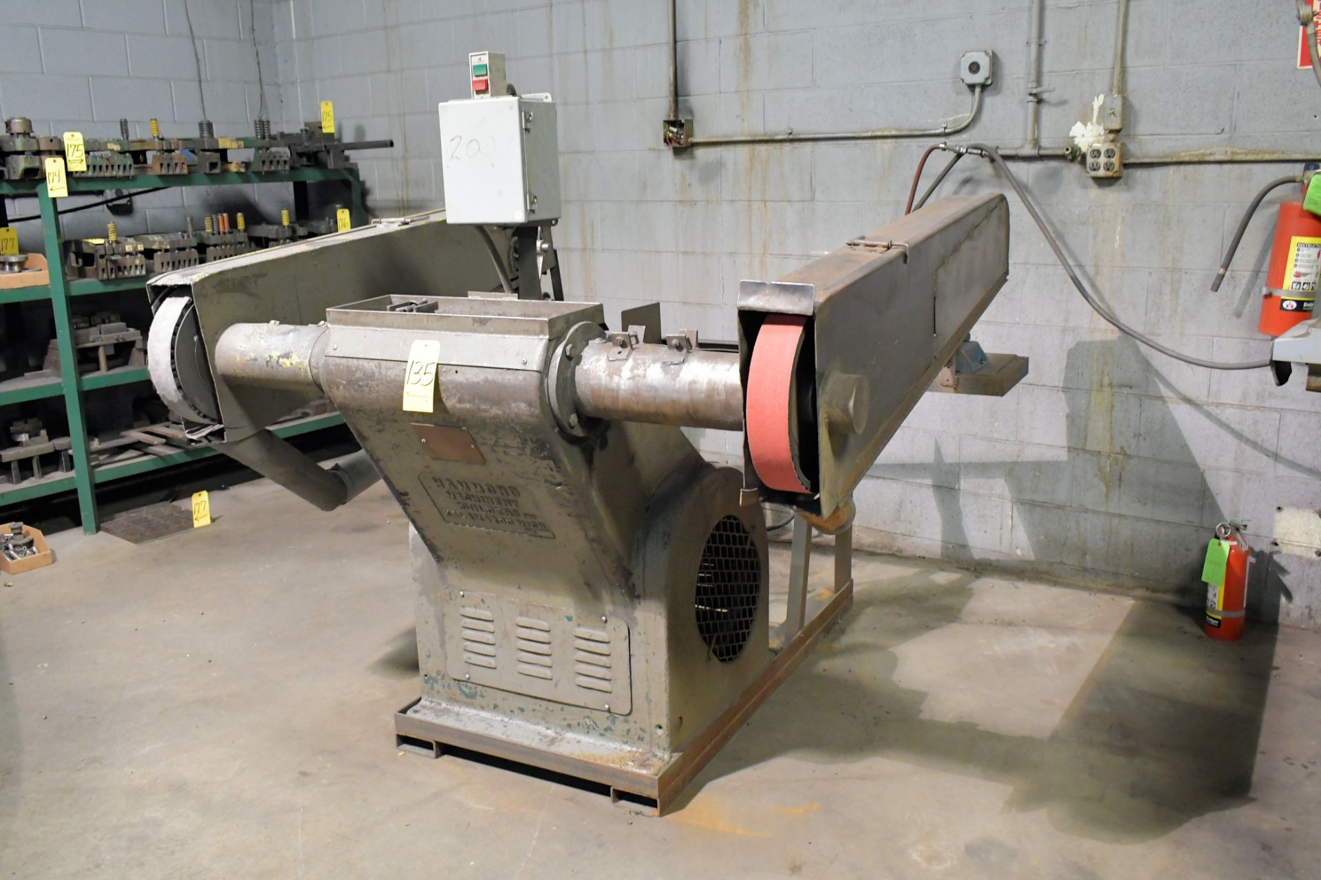 Hammond Buffing/Polishing Lathe with Back Stand, s/n 10565