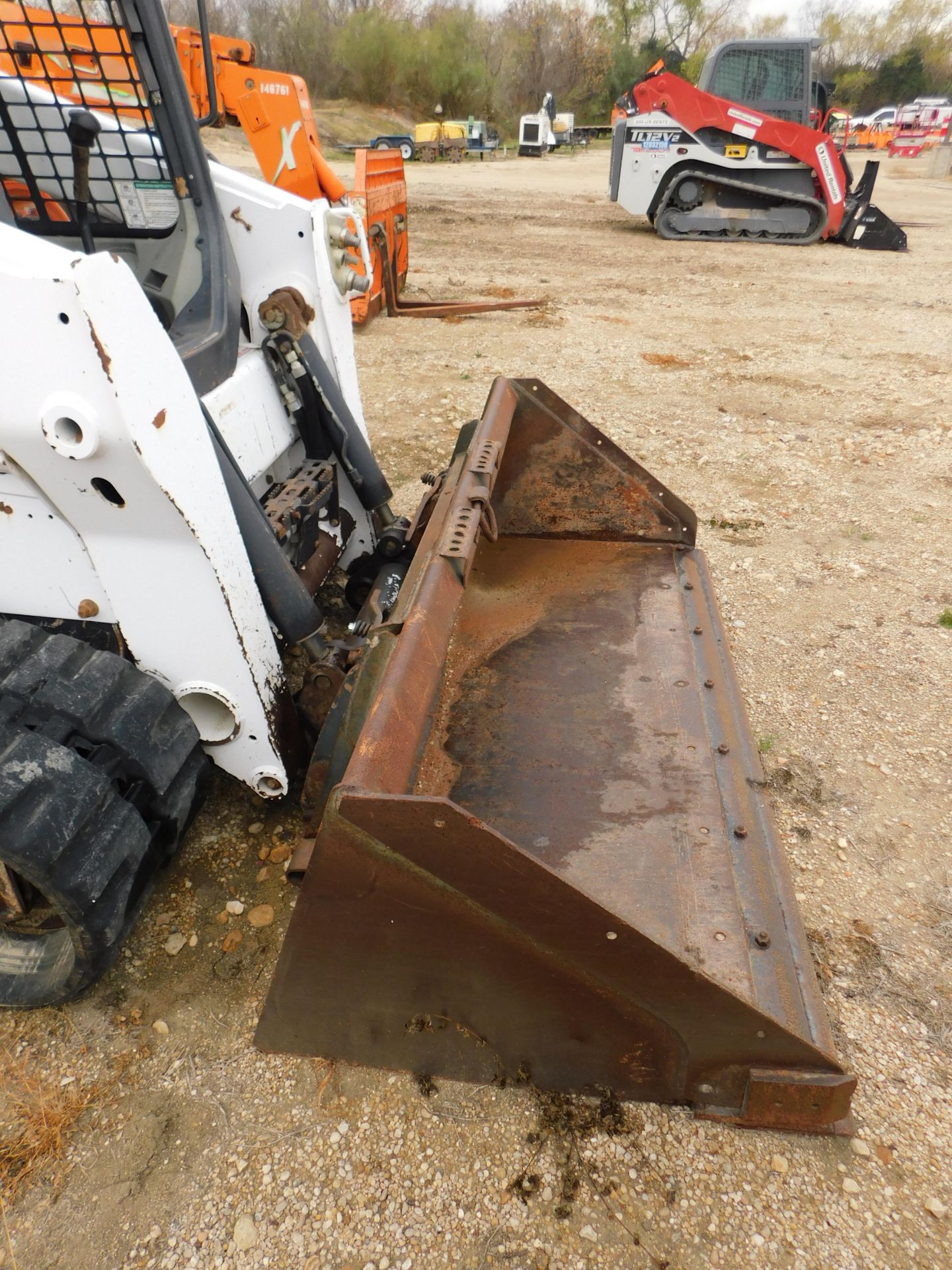 2015 BOBCAT T650 COMPACT SKID STEER TRACK LOADER, S/N ALJG16401, 3,332 ...