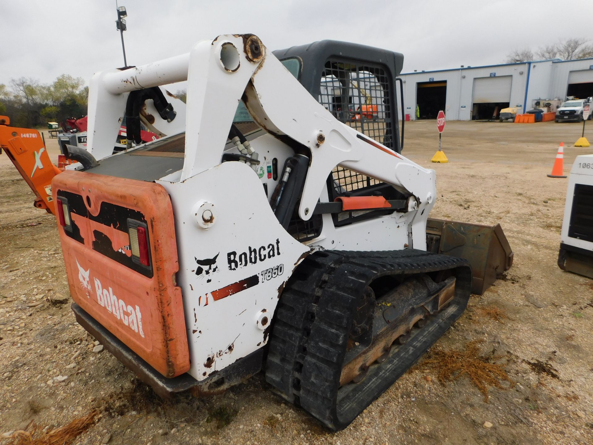 2015 BOBCAT T650 COMPACT SKID STEER TRACK LOADER, S/N ALJG16401, 3,332 ...