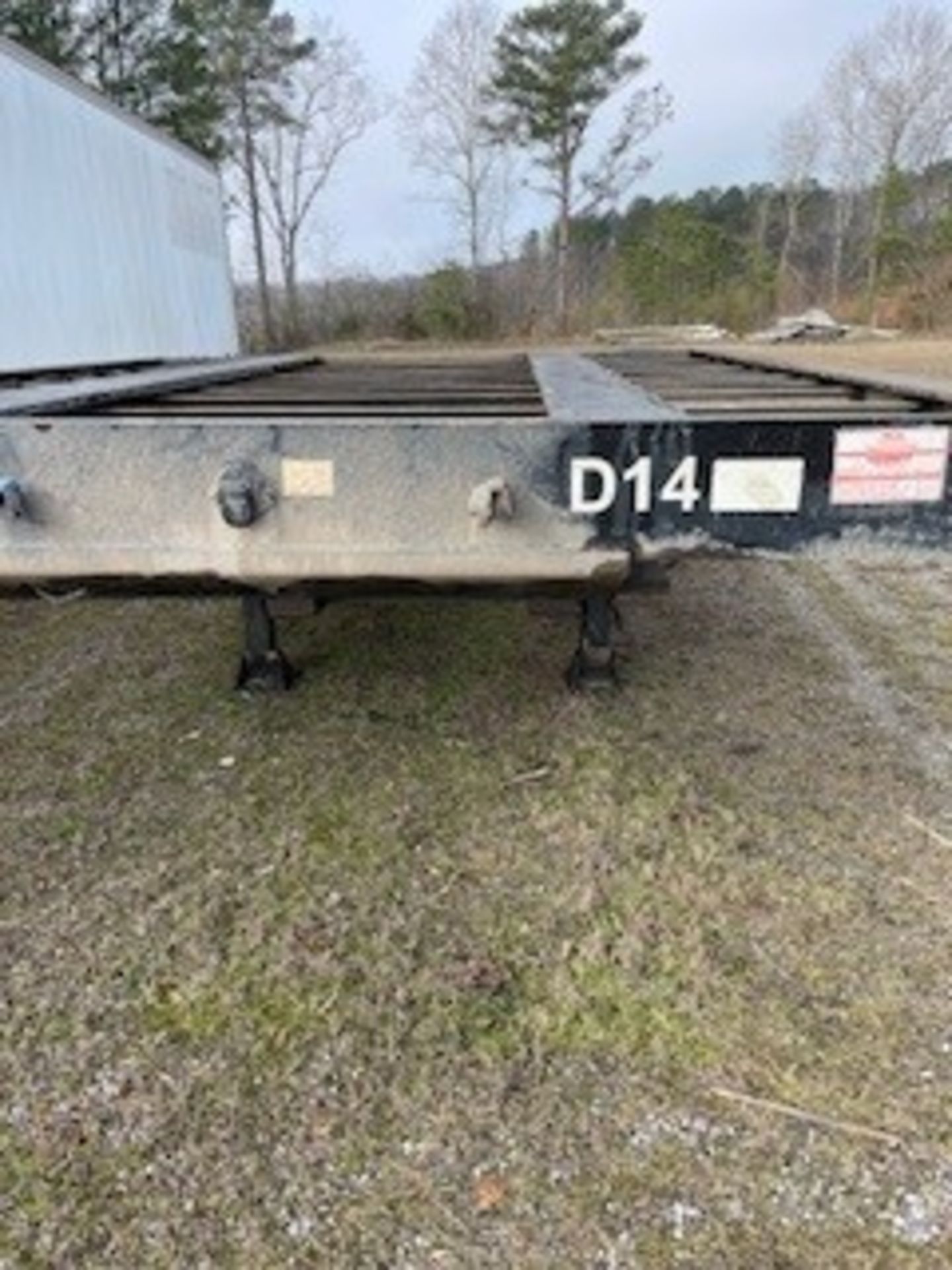 2014 Clark 42' Flatbed Trailer, VIN- 1CD2L4237EA010525 **Please Note ...