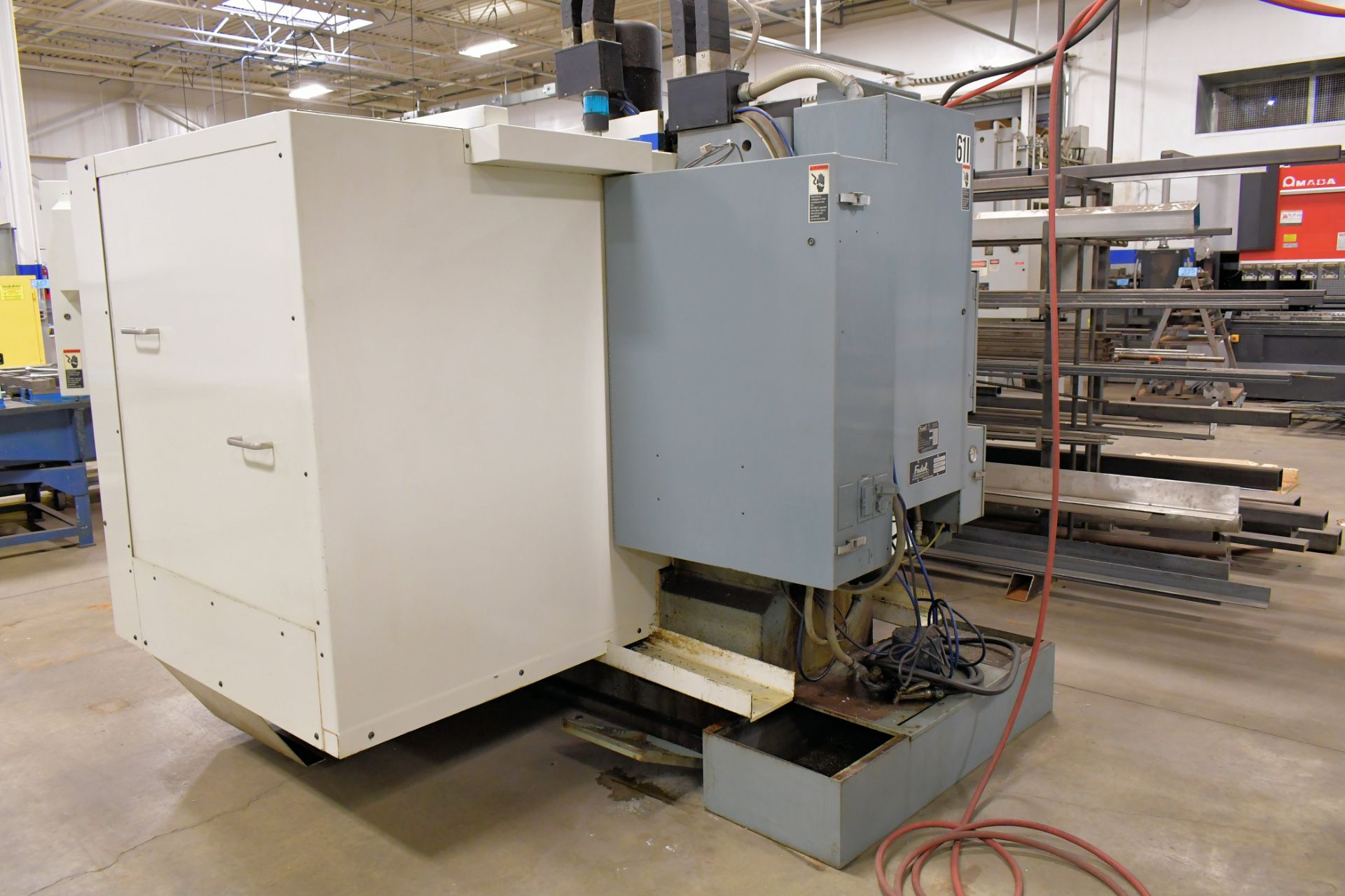 Fadal Model VMC-4020HT CNC Vertical Machining Center, s/n 9501801 ...