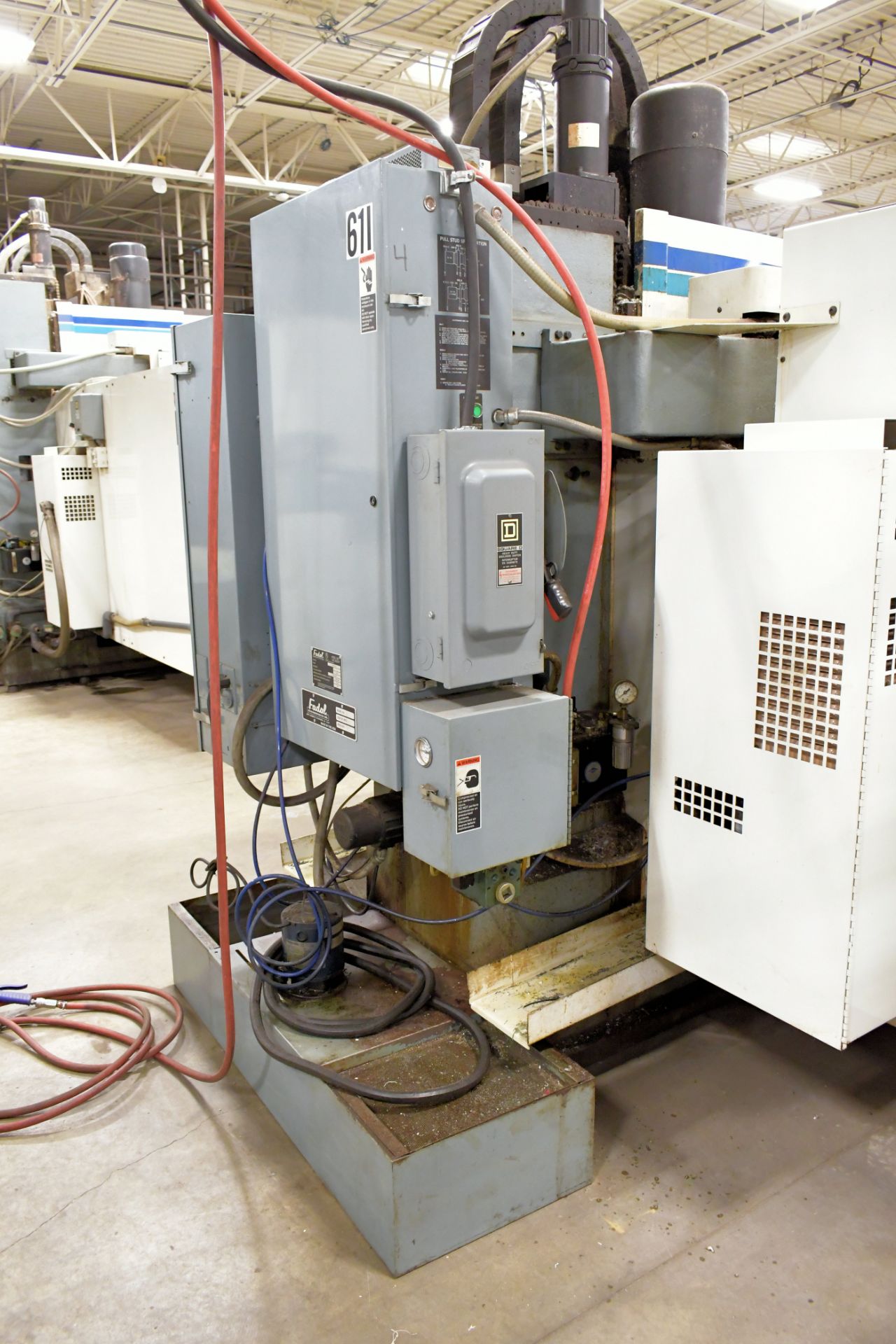 Fadal Model VMC-4020HT CNC Vertical Machining Center, s/n 9501801 ...