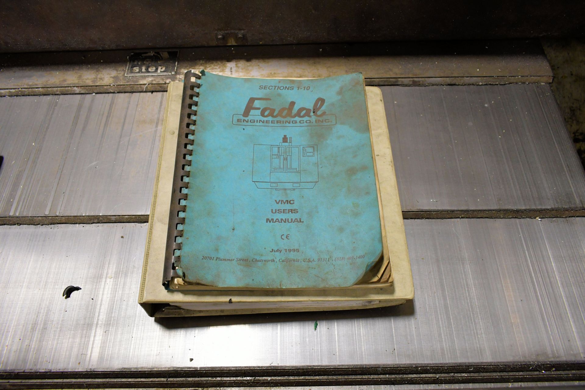 Fadal Model VMC 8030HT CNC Vertical Machining Center, s/n 9503411 ...