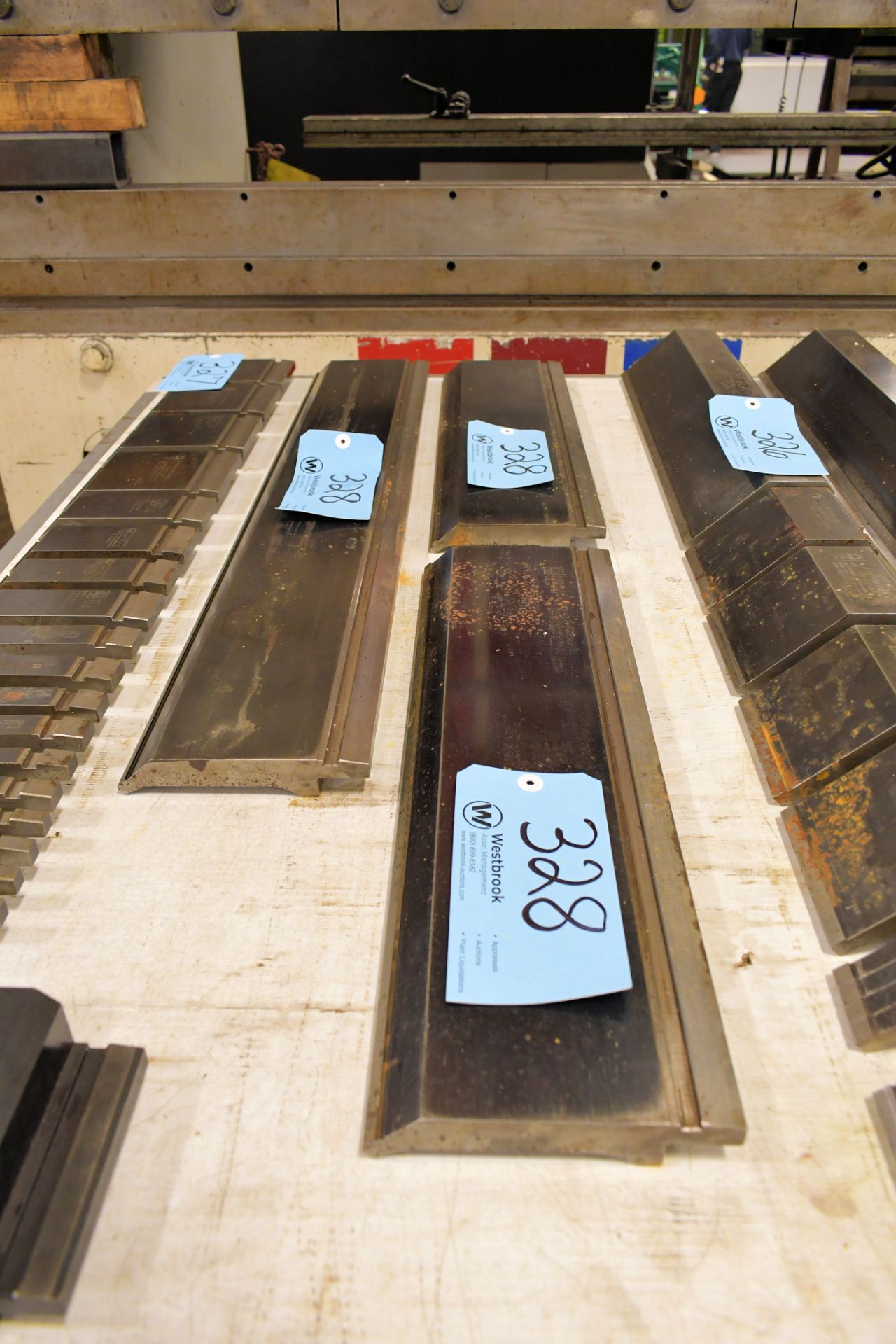 (3) Amada Model A06531 Gooseneck Punch, (2) at 20" Total Length, (1) at ...