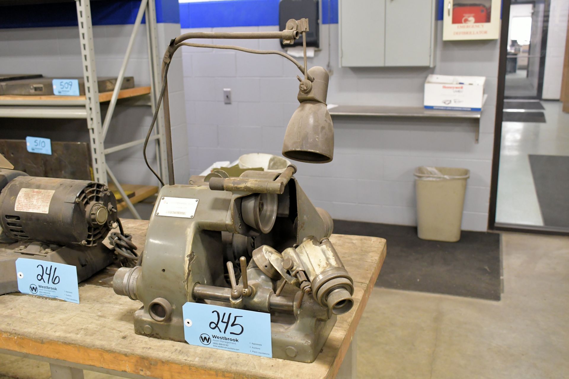 Deckel Model D-812 Benchtop Tool and Cutter Grinder, s/n SO/74-16398; 1 ...
