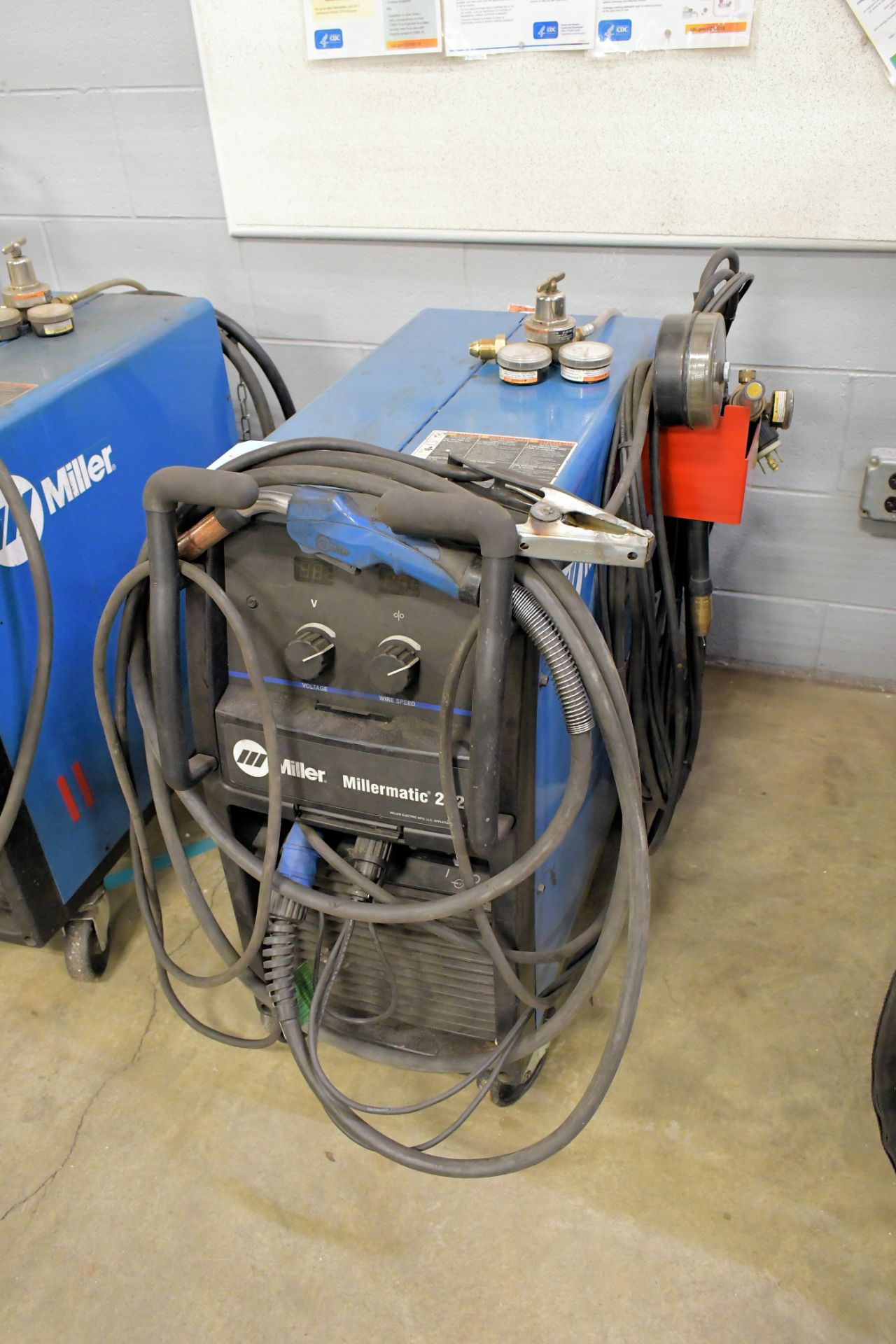 2023 Miller Model Millermatic 252 250 Amp Portable Mig Welder, s/n ...