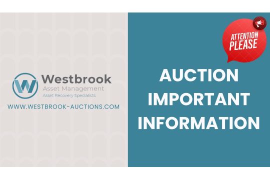 AUCTION IMPORTANT INFORMATION Auction Date & Time: Lots Begin Closing ...