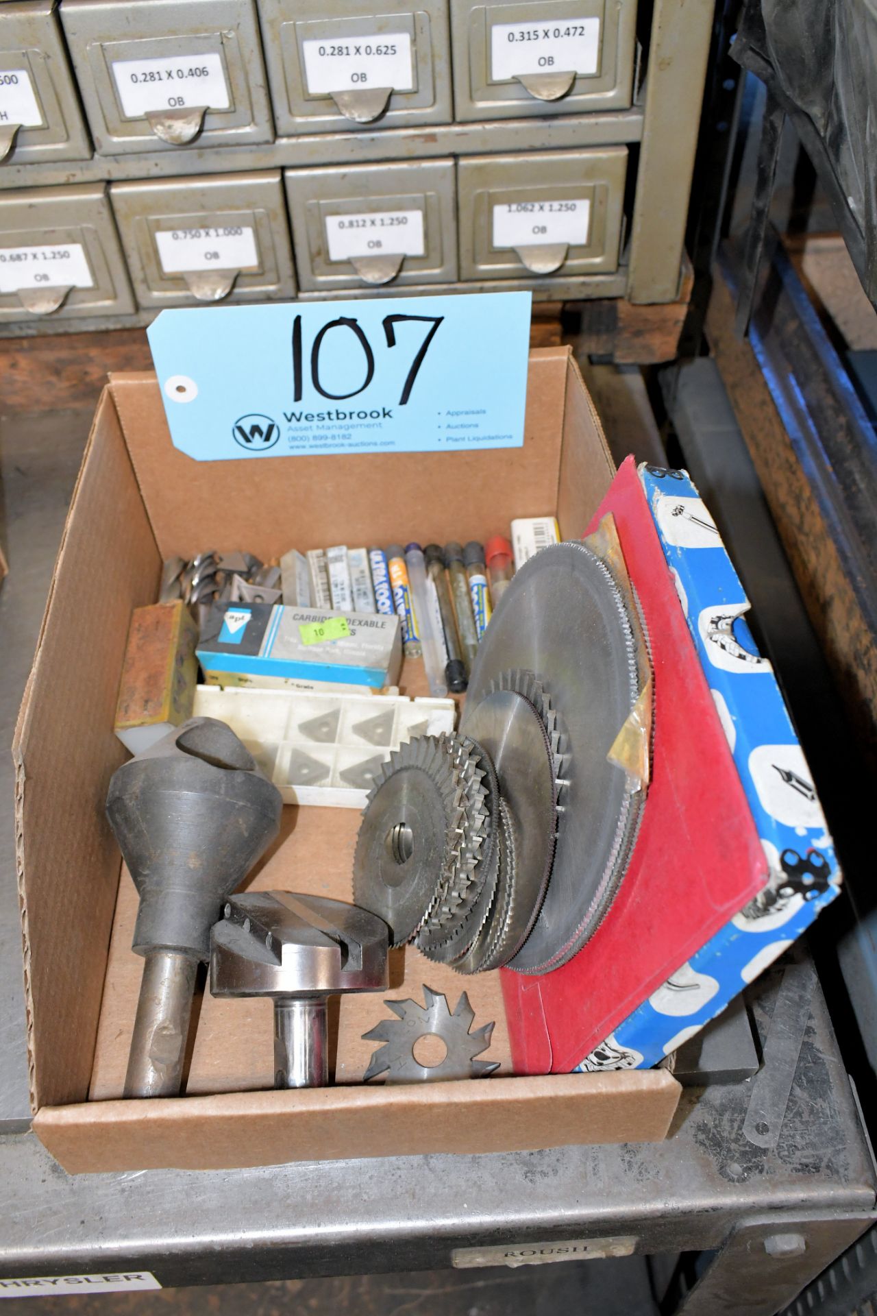 Lot - Carbide End Mills, Carbide Inserts, Milling Cutters, Fly Cutter ...