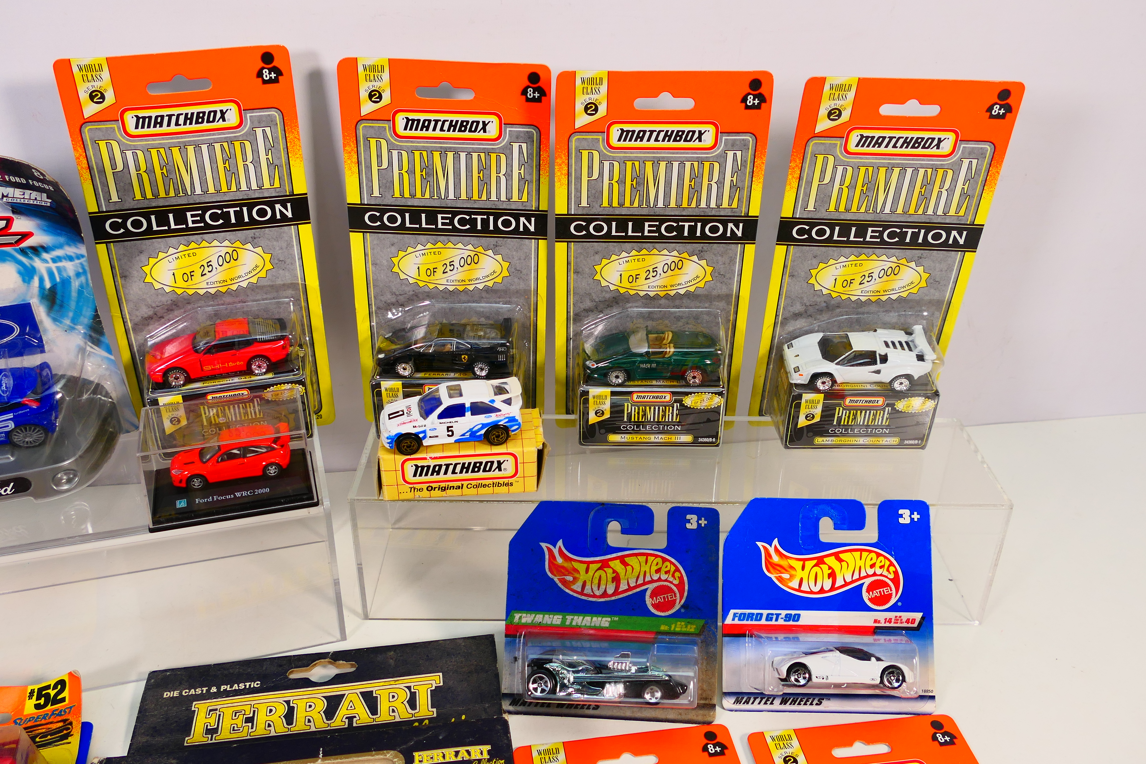 Matchbox - Hot Wheels - Maisto - A carded and boxed collection of ...
