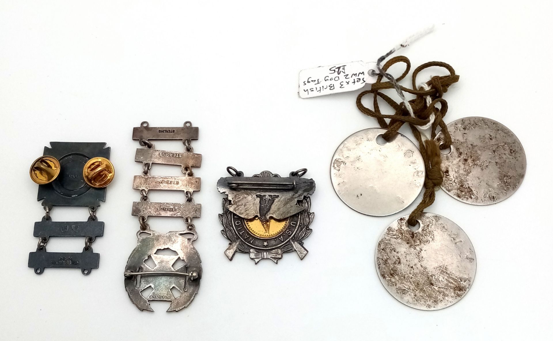 A Selection of WWII Era Collectibles. Honourable discharge service ...