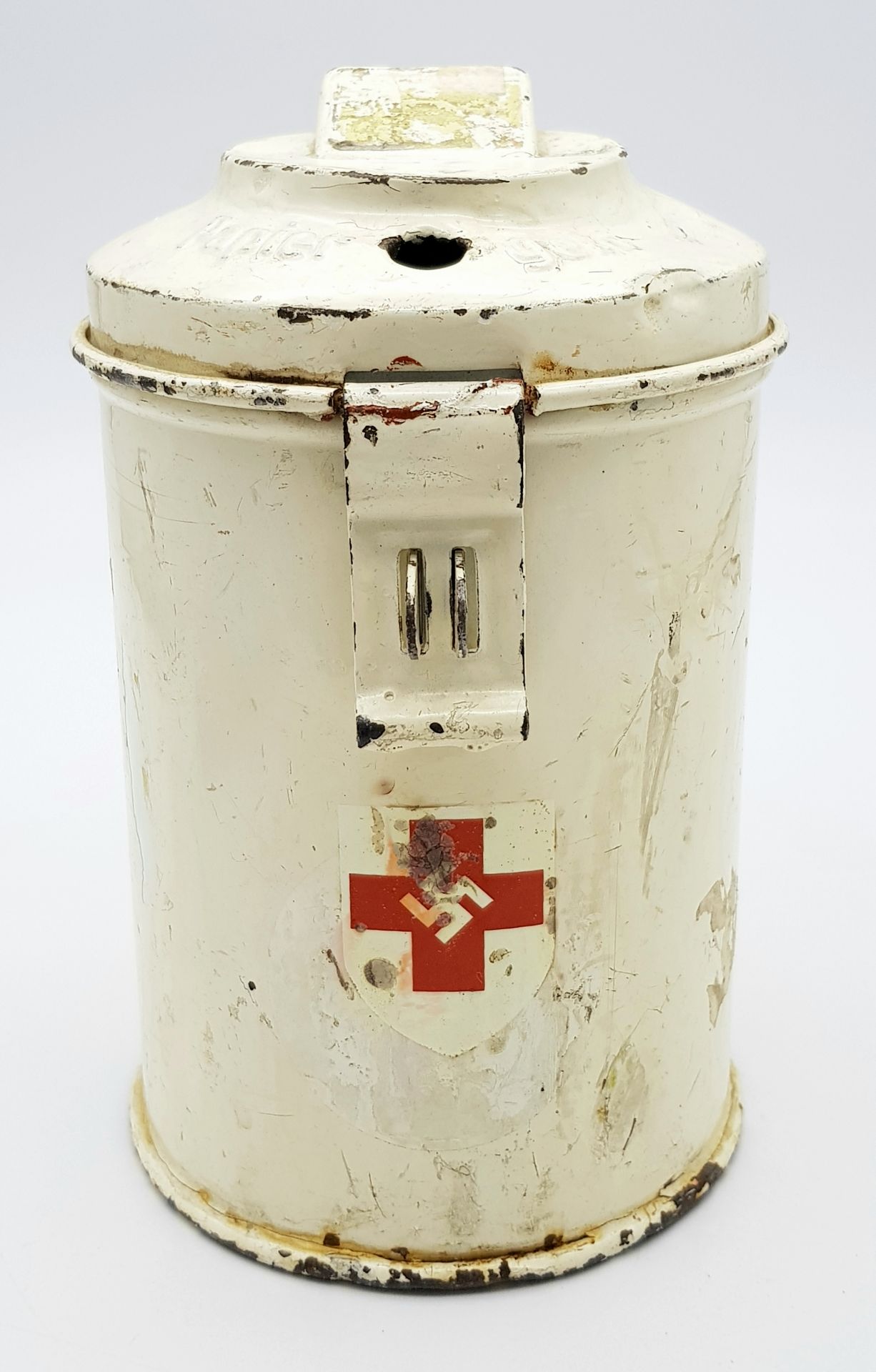 WW2 German DRK (German Red Cross) Wesco collection tin.