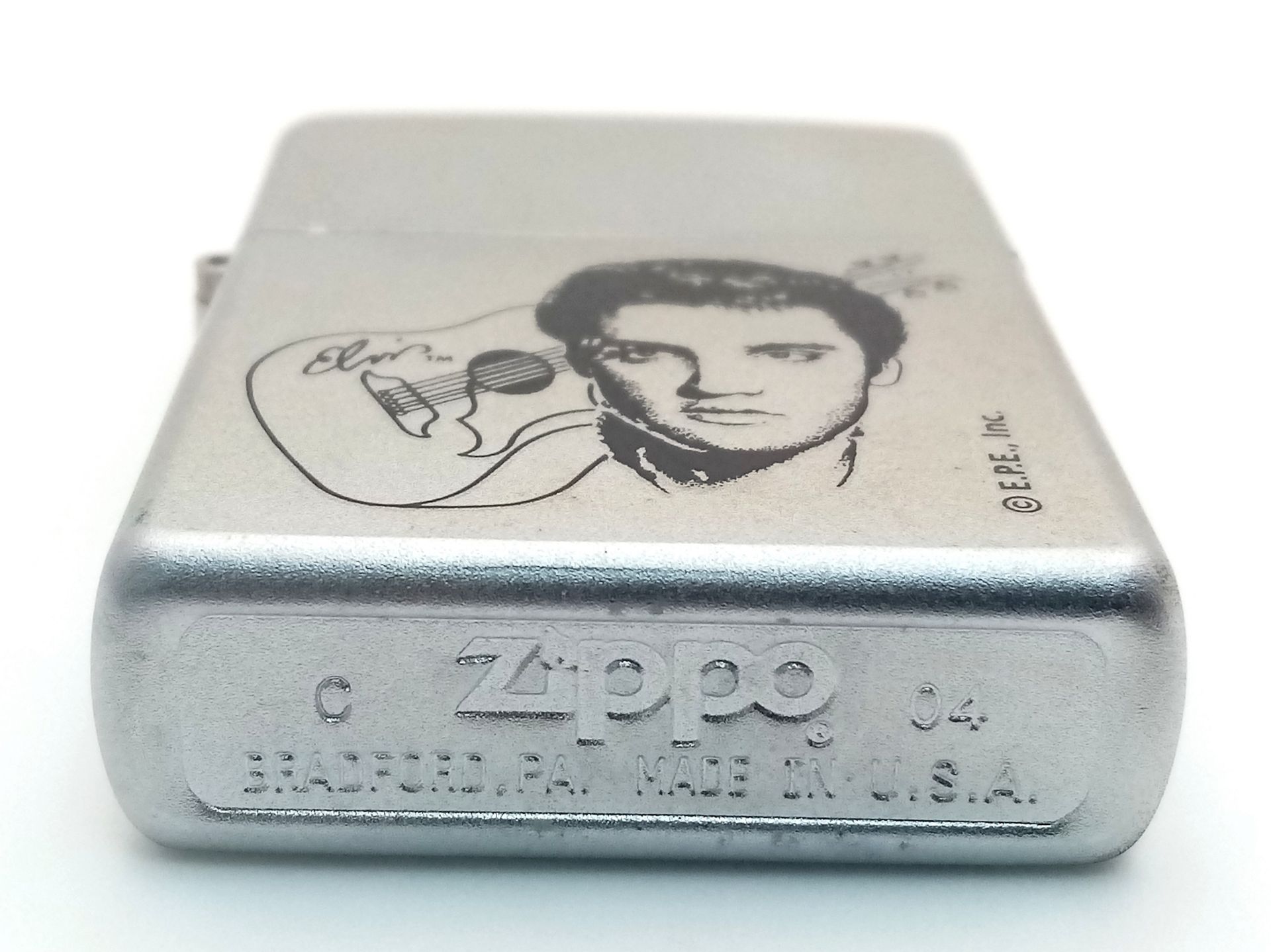 Vintage ZIPPO ‘ELVIS’ LIGHTER. Excellent condition, please see pictures ...