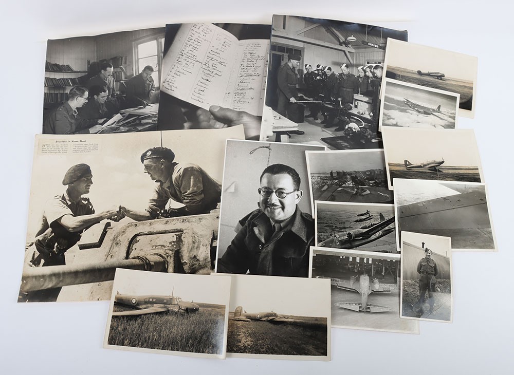 WW2 British Paperwork, Photographs and Ephemera. A nice large lot of ...