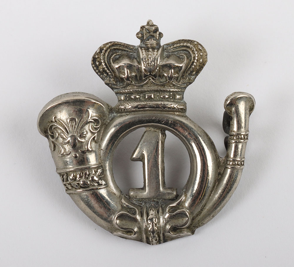 A Victorian Officer’s Field Service Cap Badge to the 1st Lanarkshire ...