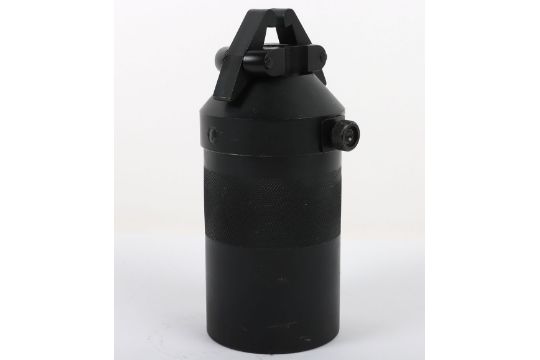 WW1 SMLE Grenade Discharger Cup. A exact replica in black metal finish ...