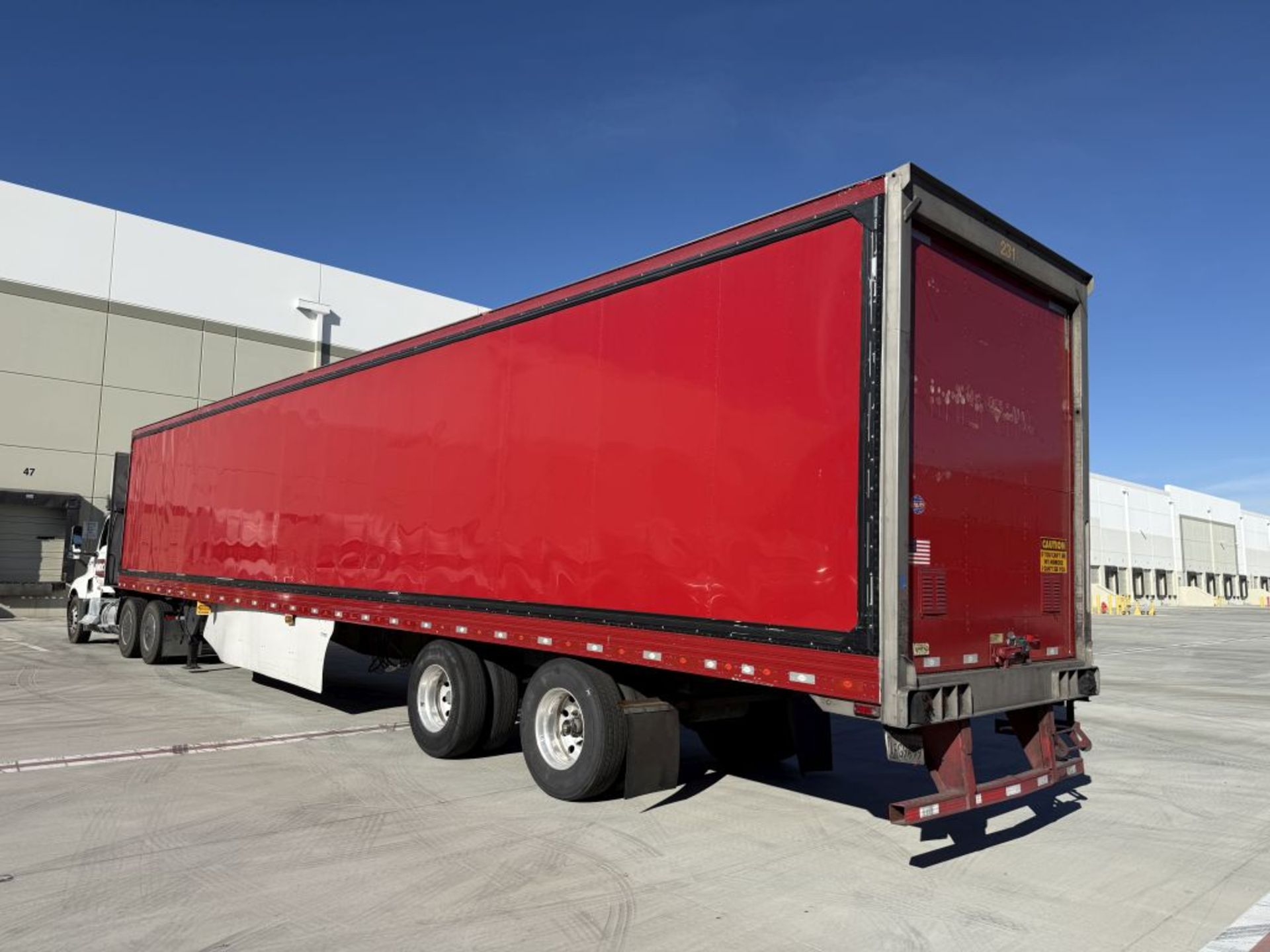 2017 Utility 53' Dry Van Trailer, VIN No 1UYVS2537H3989408, 53' x 102 ...