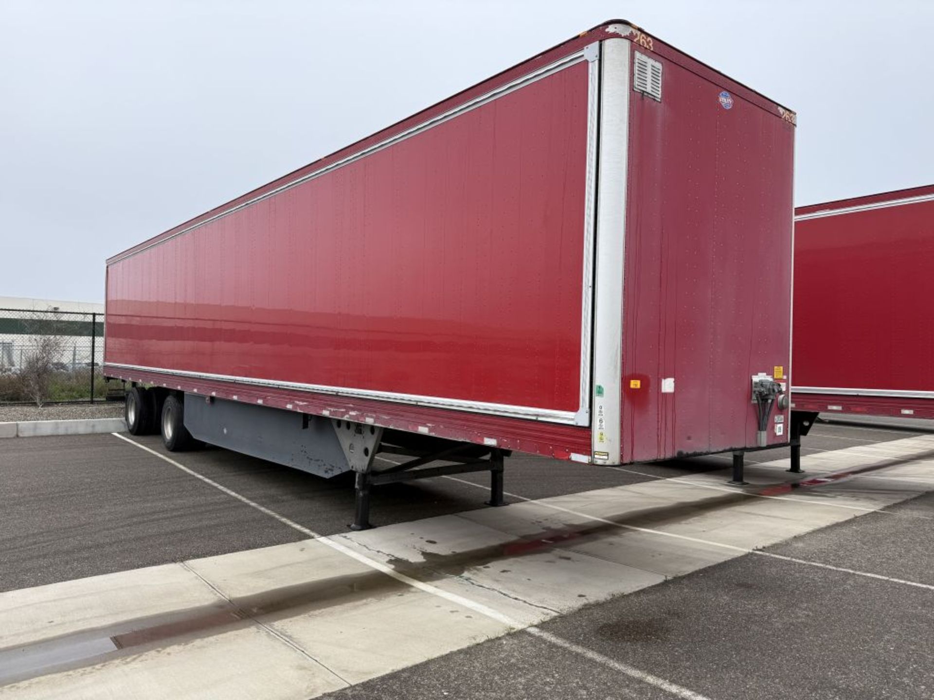 2017 Utility 53' Dry Van Trailer, VIN No 1UYVS2534H3989107, 53' x 102 ...