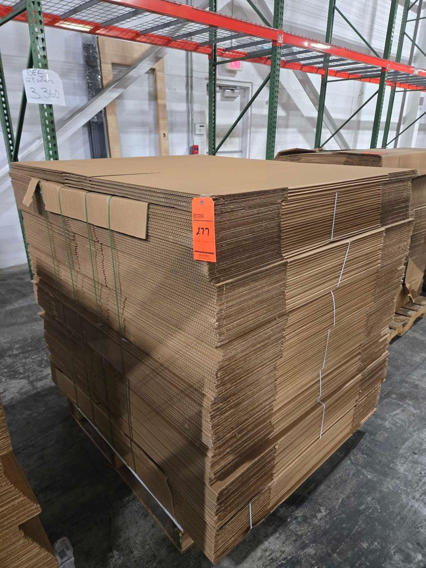Lot of (140) Corrugated boxes, 31 X 23 X 24 inches BENCHBOX, (CONTENTS ...