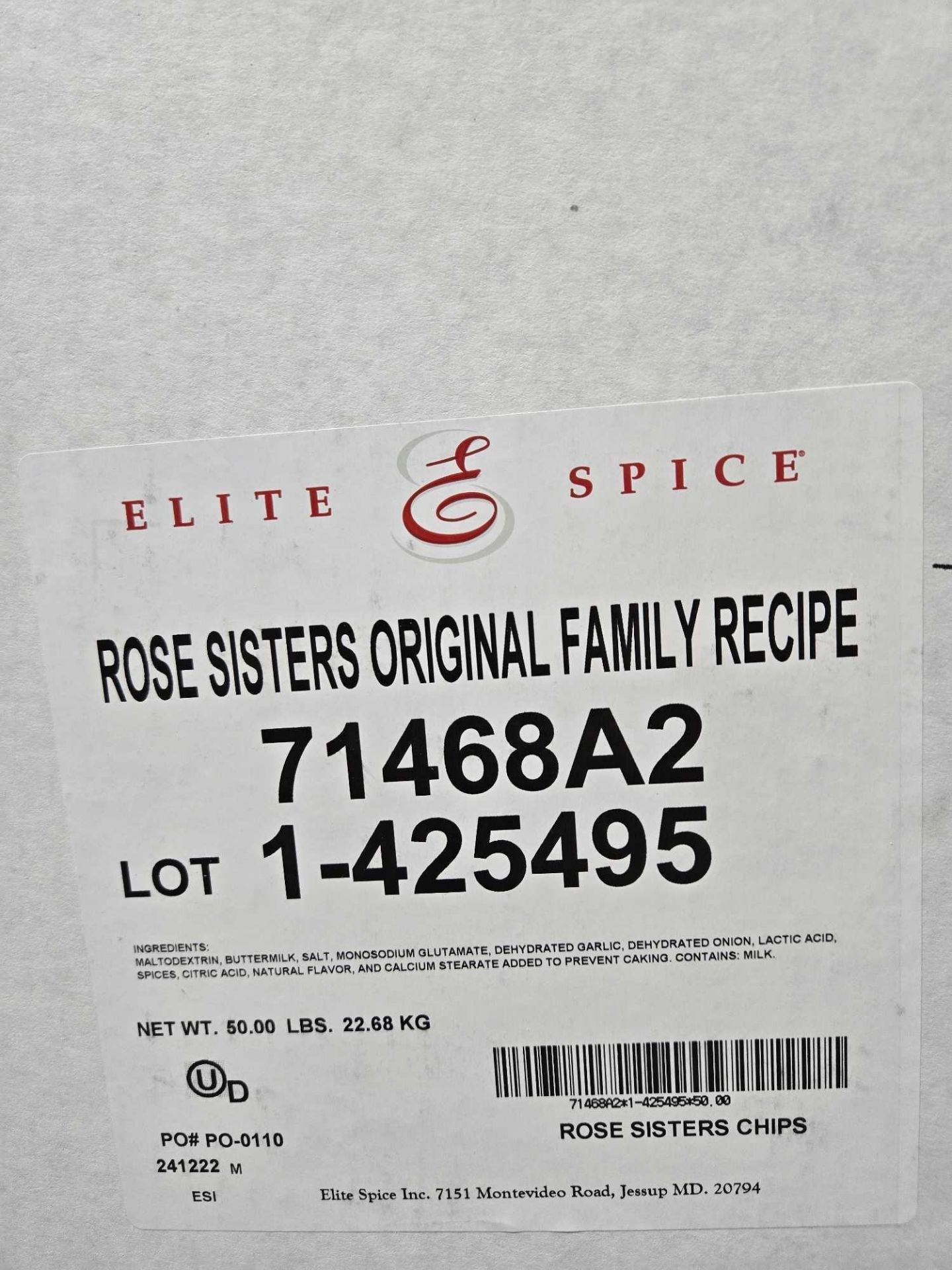 Lot of (15) boxes of Elite Spice Rose Sisters Original recipe ...