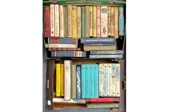 Assorted Folio Society and Folio Society type books (2 boxes)From a ...