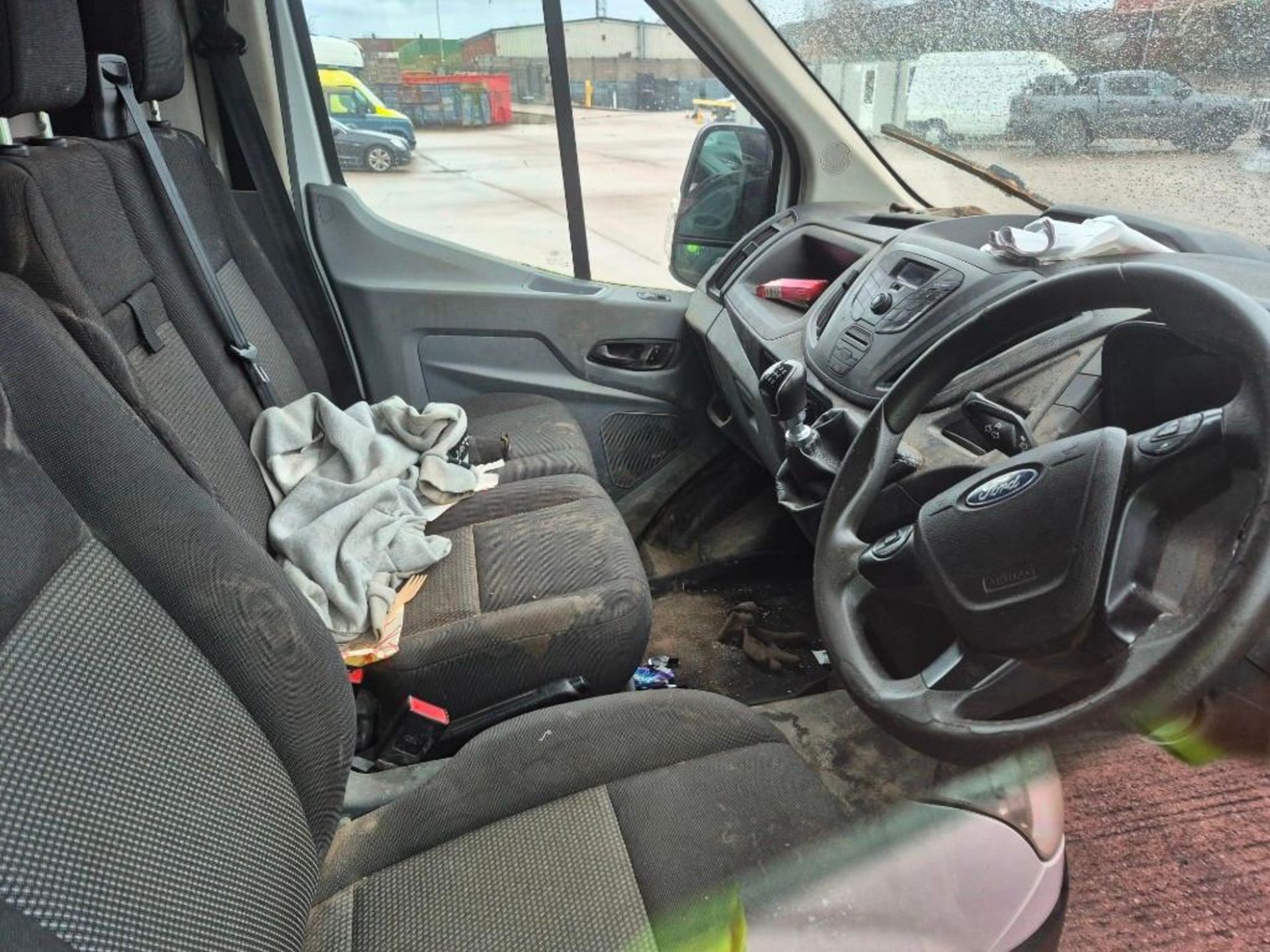 WHITE FORD TRANSIT 350 DIESEL 1995cc, FIRST REGISTERED 10/07/2018, REG ...