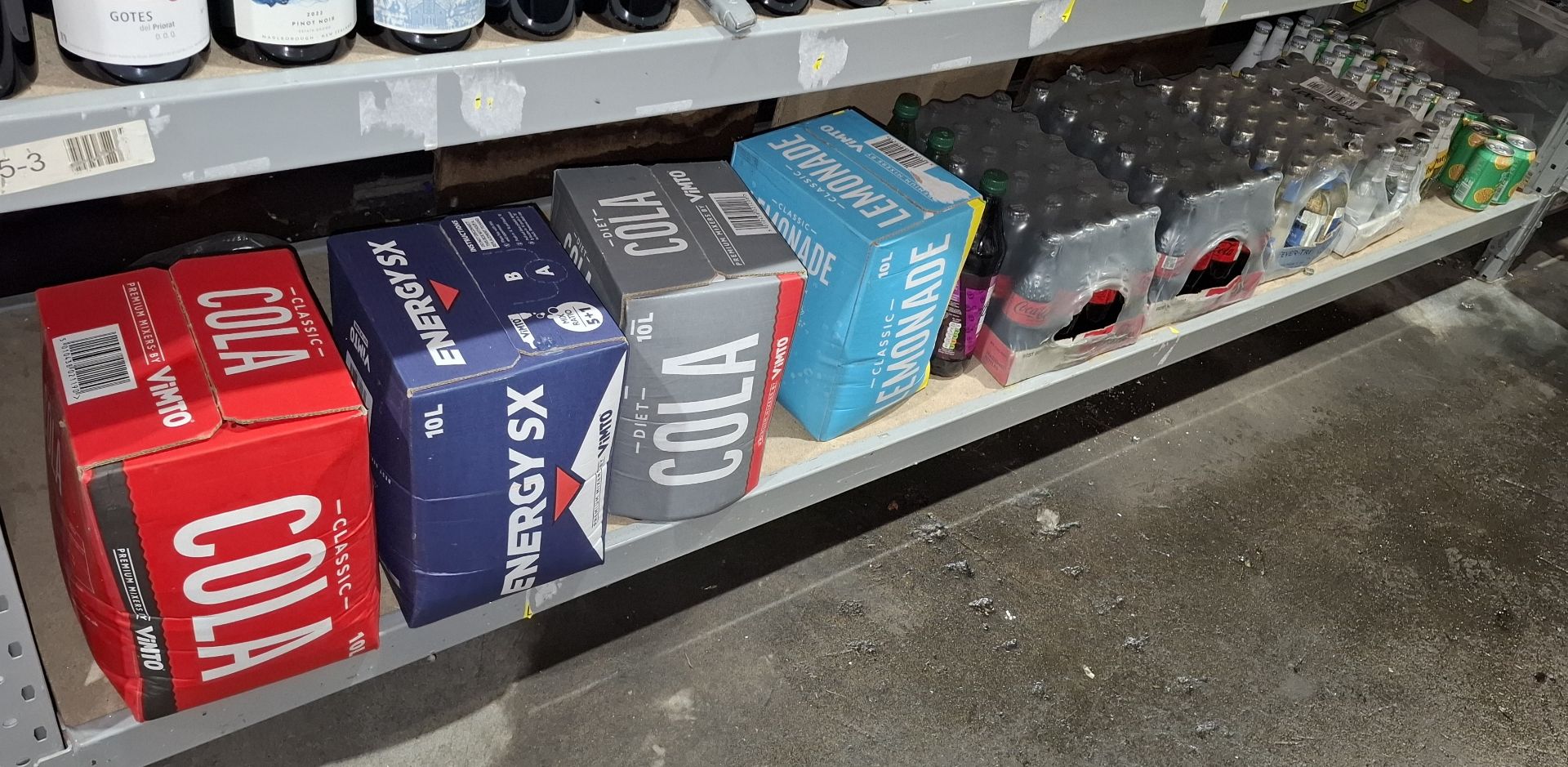 100 + BRAND NEW SOFT DRINKS LOT CONTAINING COCA - COLA BOTTLES , FEVER ...