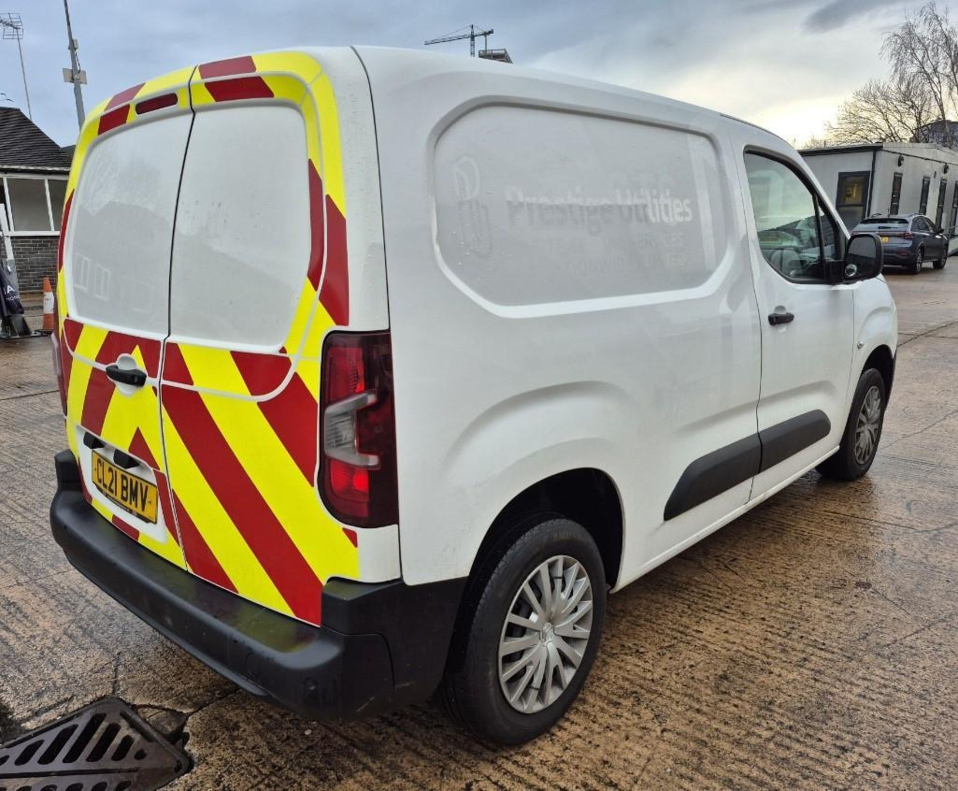 WHITE CITROEN BERLINGO 650 ENTERPRISE BLU 1500cc, PANEL VAN, FIRST ...