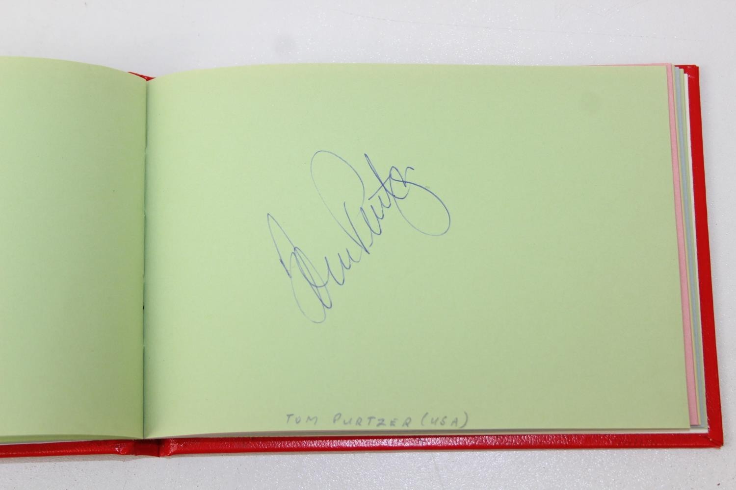 Autographs; Golfers - Autograph books and publicity photo containing ...
