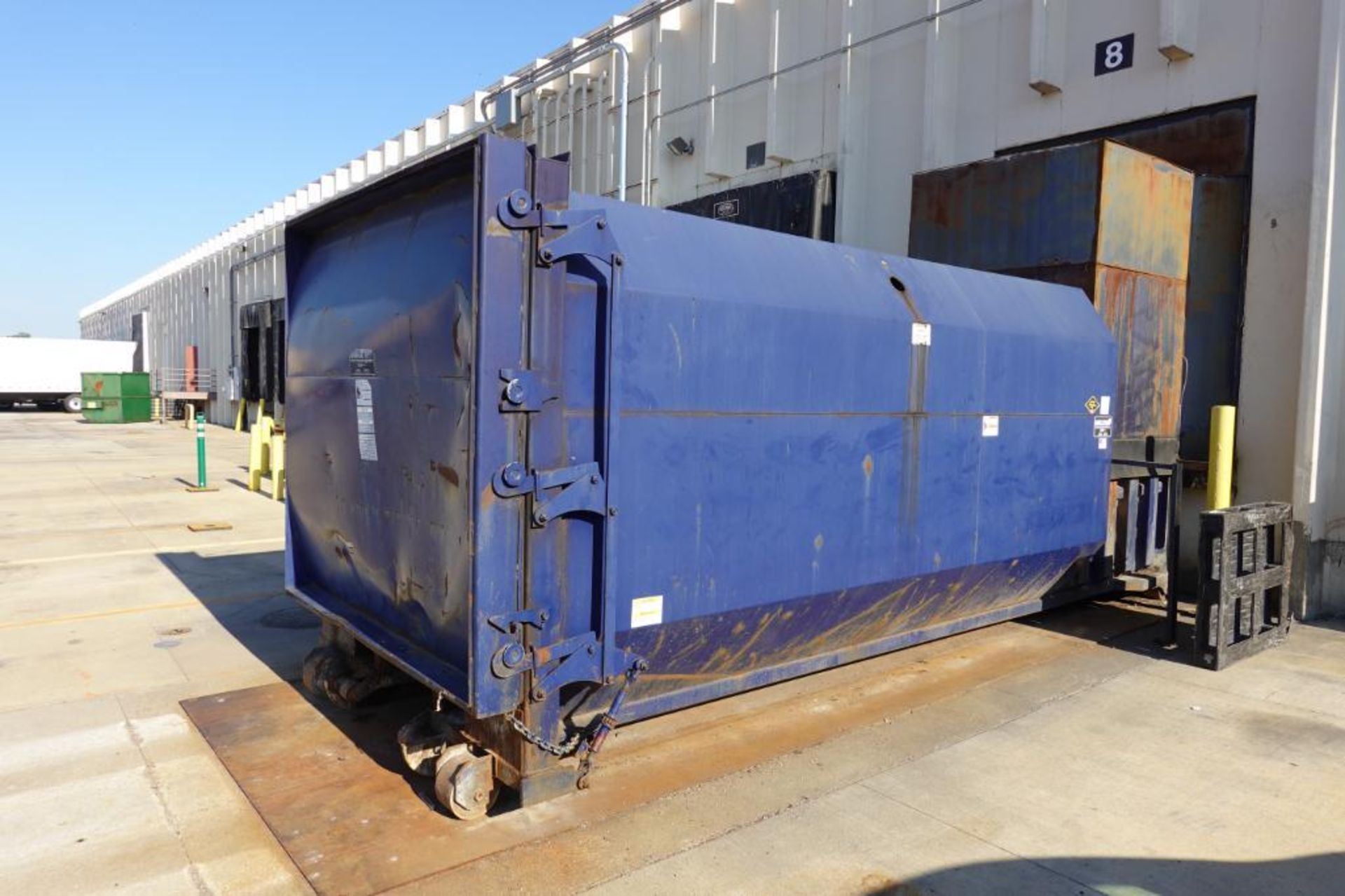 Marathon Ram Jet trash compactor, Model RJ-250-SC, year 2012, 49,500 ...