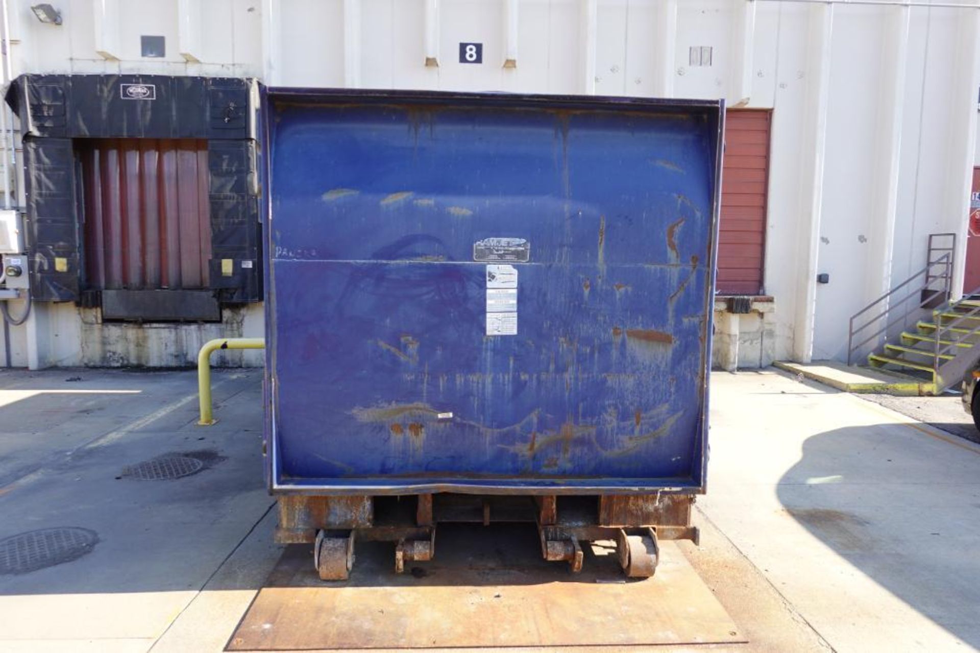 Marathon Ram Jet trash compactor, Model RJ-250-SC, year 2012, 49,500 ...