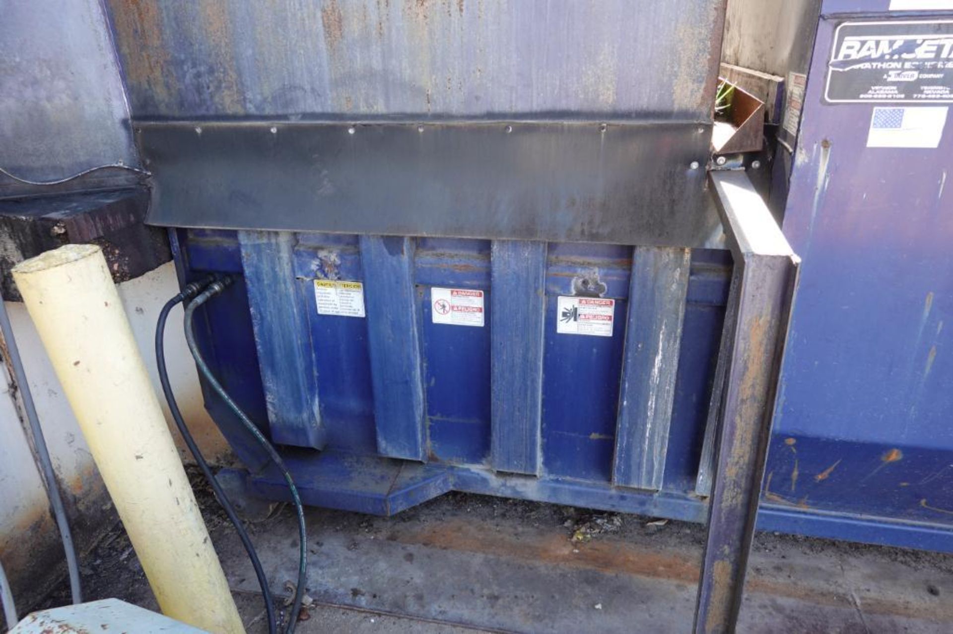 Marathon Ram Jet trash compactor, Model RJ-250-SC, year 2012, 49,500 ...