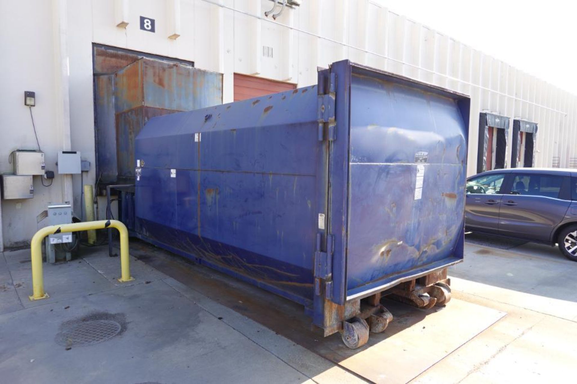 Marathon Ram Jet trash compactor, Model RJ-250-SC, year 2012, 49,500 ...