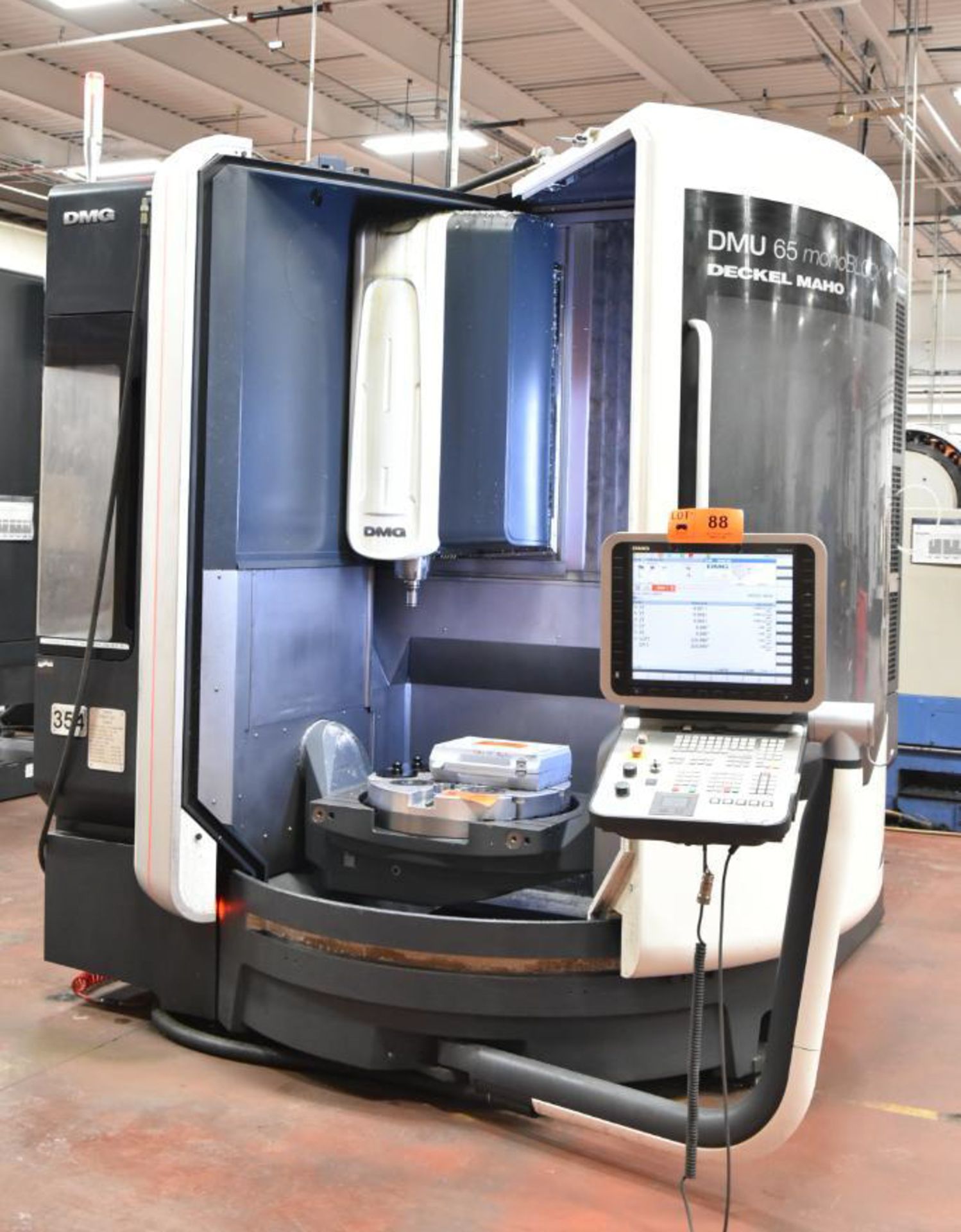 DMG MORI (2012) DMU 65 MONOBLOCK 5-AXIS HIGH SPEED CNC VERTICAL ...