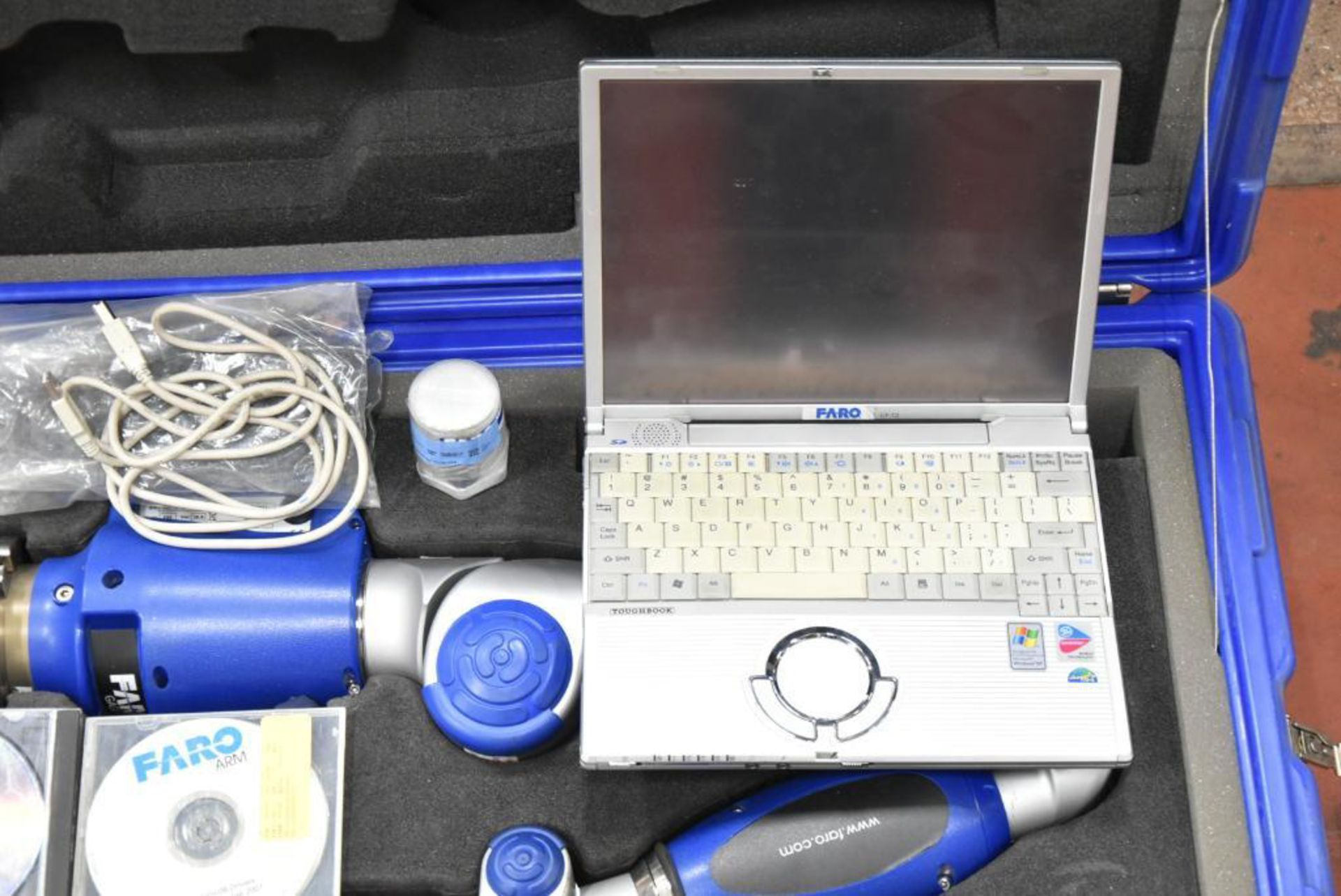 FARO (2011) F04 GAUGE PLUS 6-AXIS PORTABLE CO-ORDINATE MEASURING ARM ...