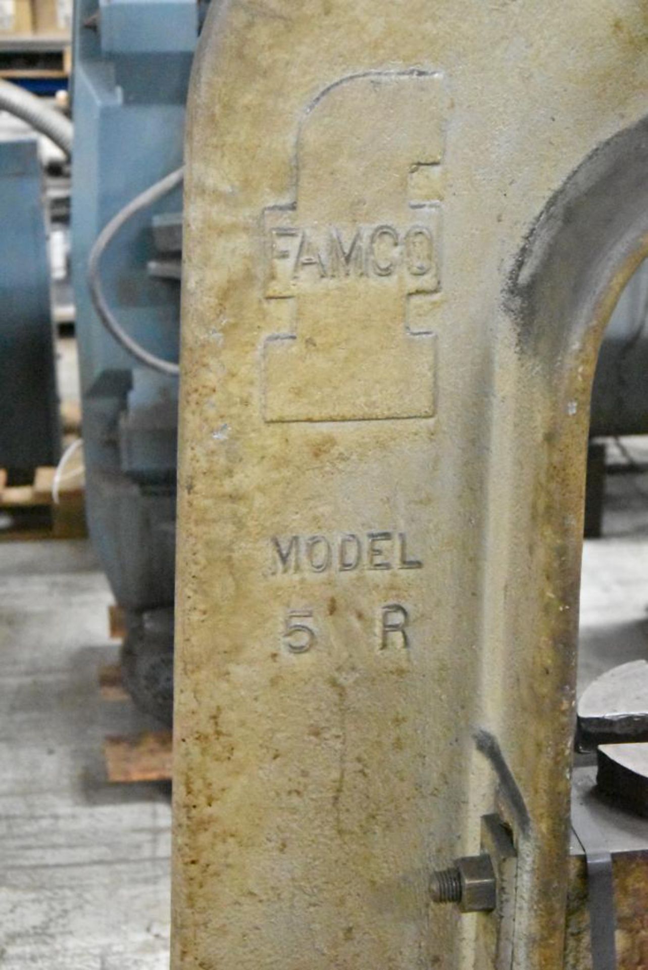 FAMCO MODEL 5R FLOOR-TYPE ARBOR PRESS, S/N: N/A (CI) (LOCATED AT 401 ...