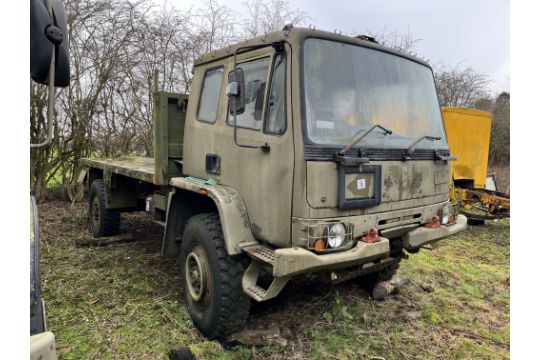 LEYLAND DAF ARMY WAGON WITH CONTAINER