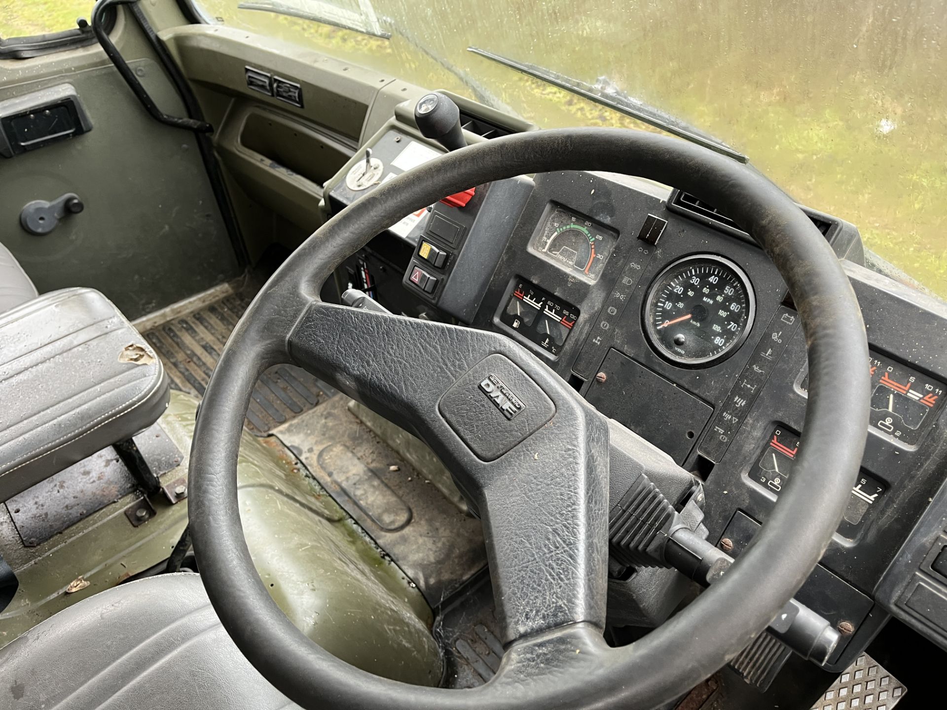 LEYLAND DAF ARMY WAGON WITH CONTAINER